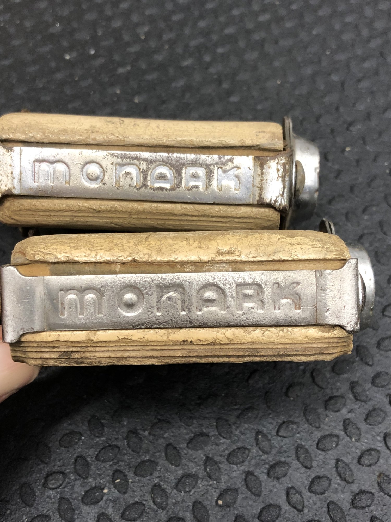 Sold - Girls Monark script pedals | Archive (sold) | The Classic and ...
