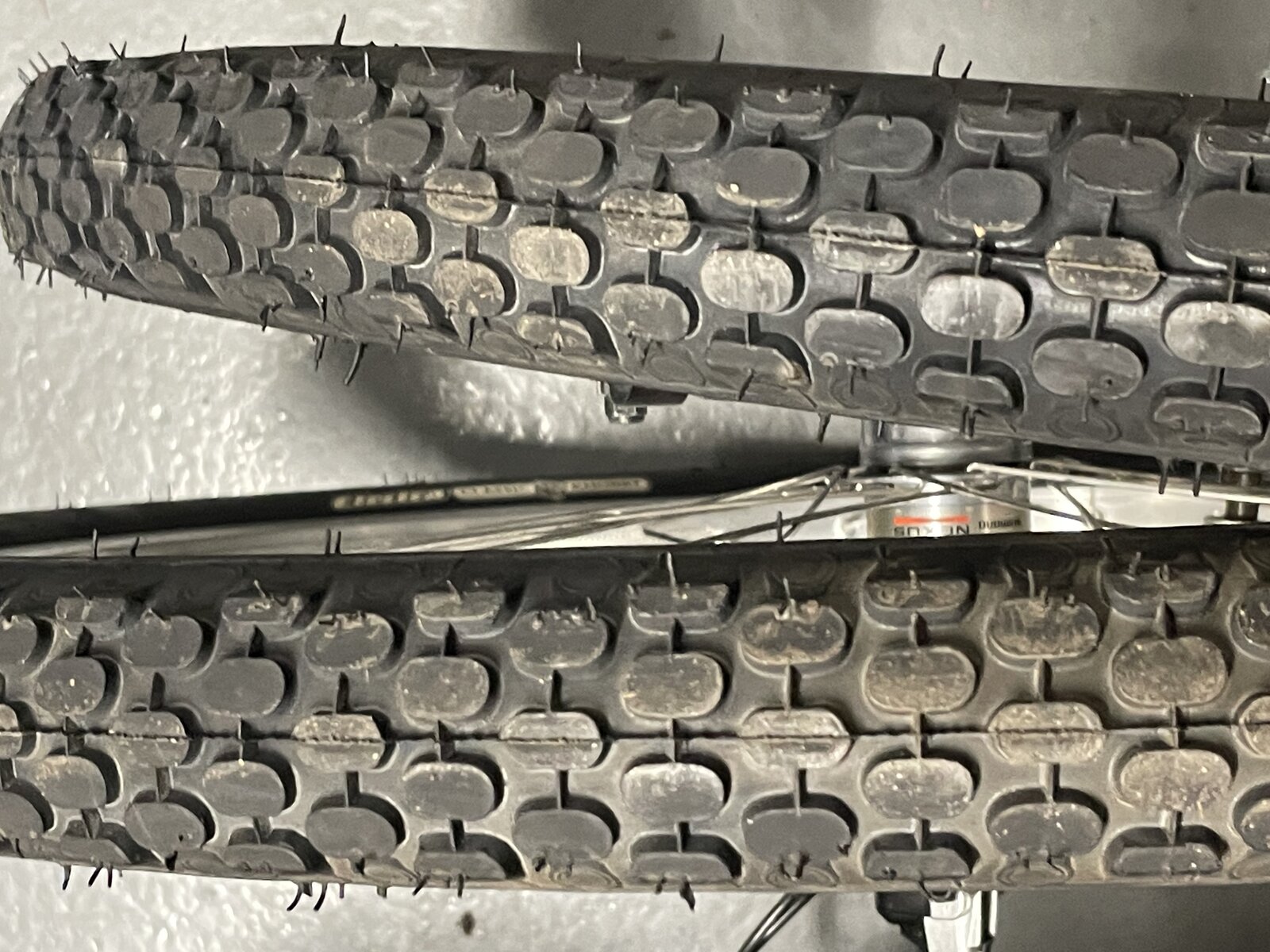 Sold - Araya 7x 26x1.75 cruiser bmx wheel set laced to Nexus 3 speed ...