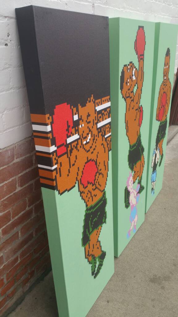 1987 NINTENDO NES MIKE TYSON'S PUNCH OUT ART WORK LOT OF 3. | Sell ...