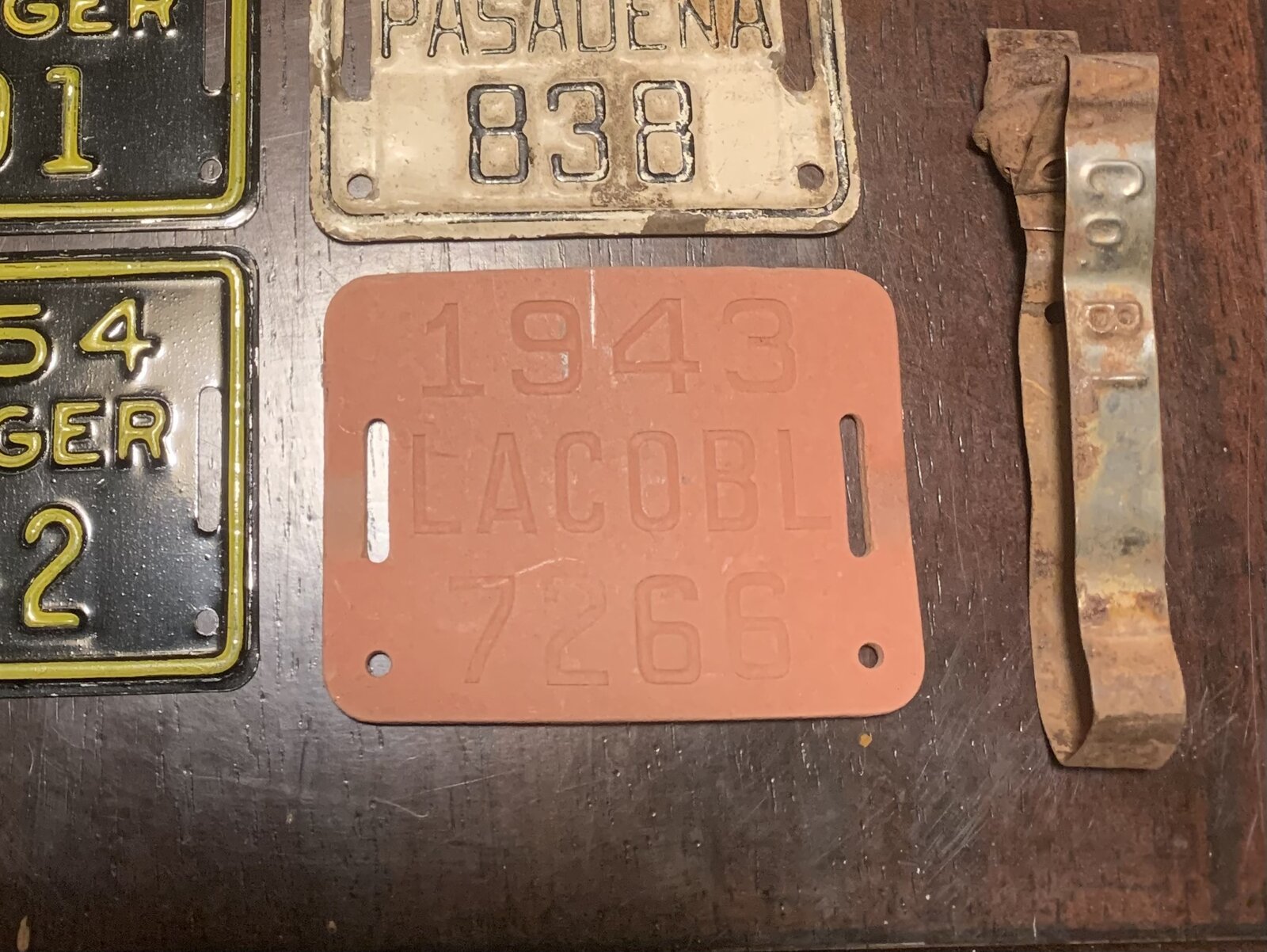 Prewar Los Angeles bicycle license plates? | General Discussion About ...