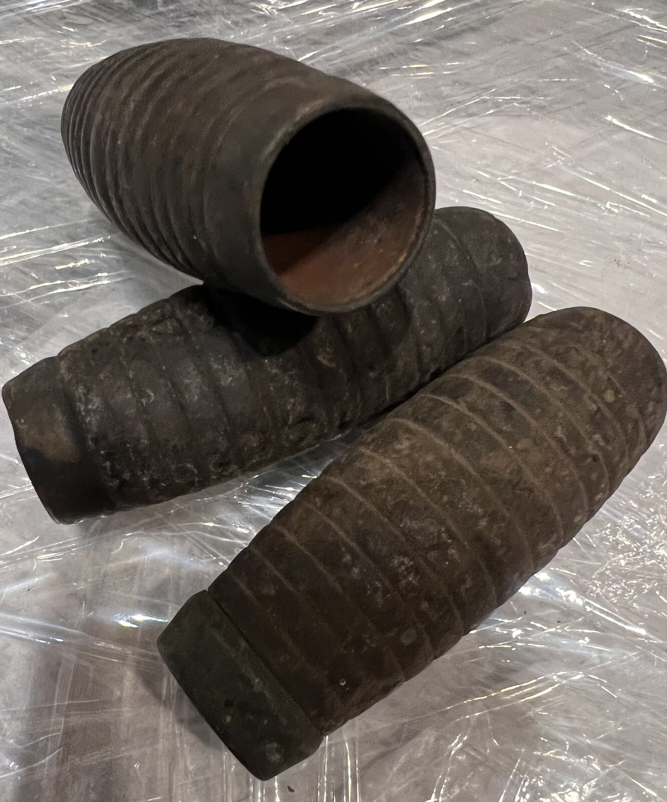 Single Hartford Rubber Corrugated Grip w/ Metal Sleeve Needed | Wanted ...