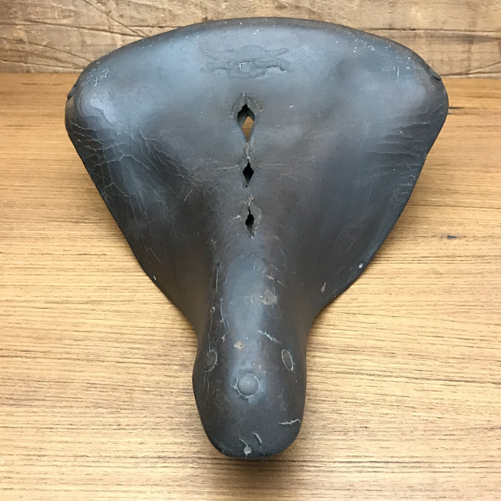 Sold - fs original troxel eagle eureka perfection leather saddle top ...