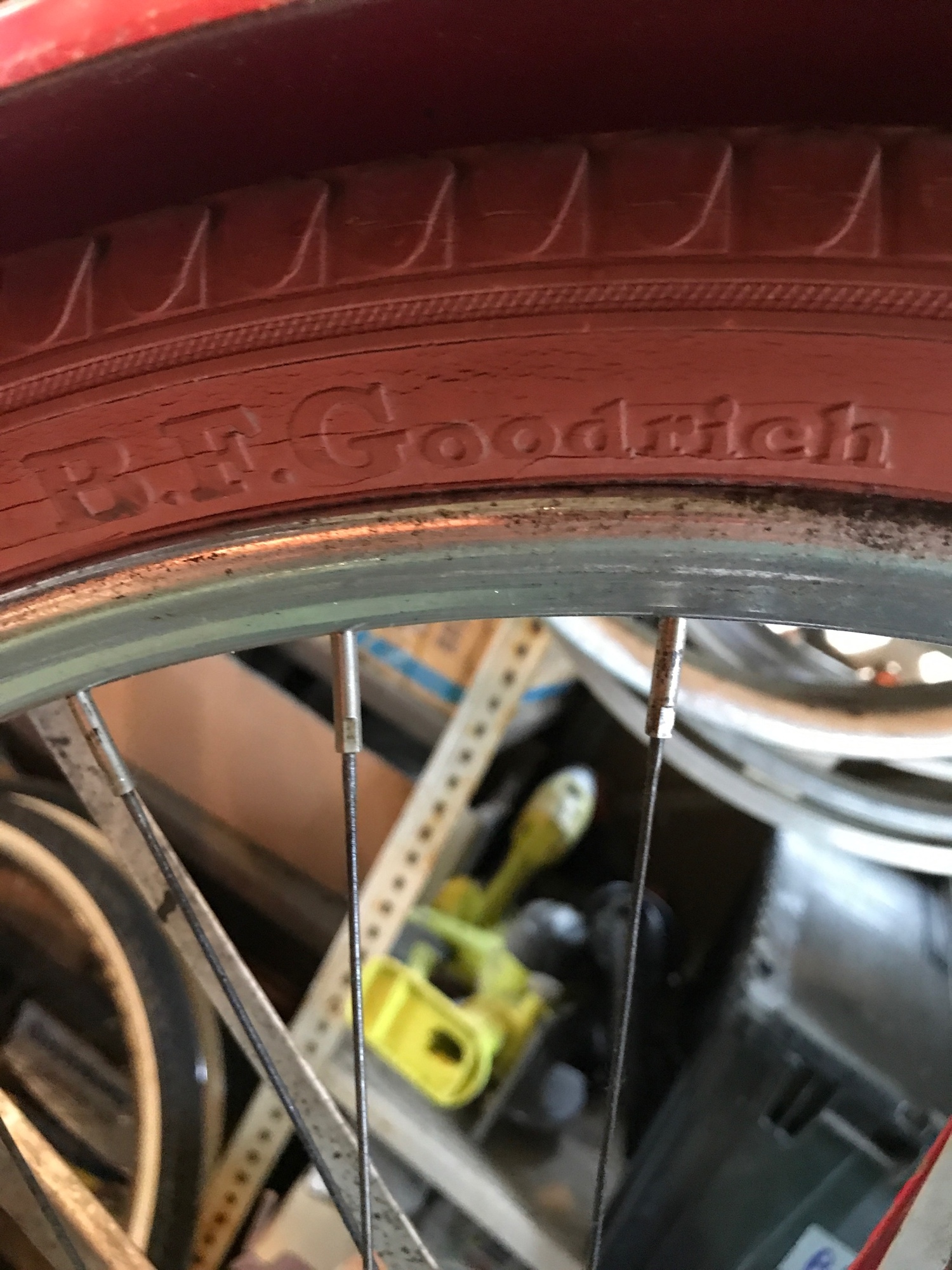 Red BF GOODRICH | Sell - Trade: Bicycle Parts, Accessories, Ephemera ...