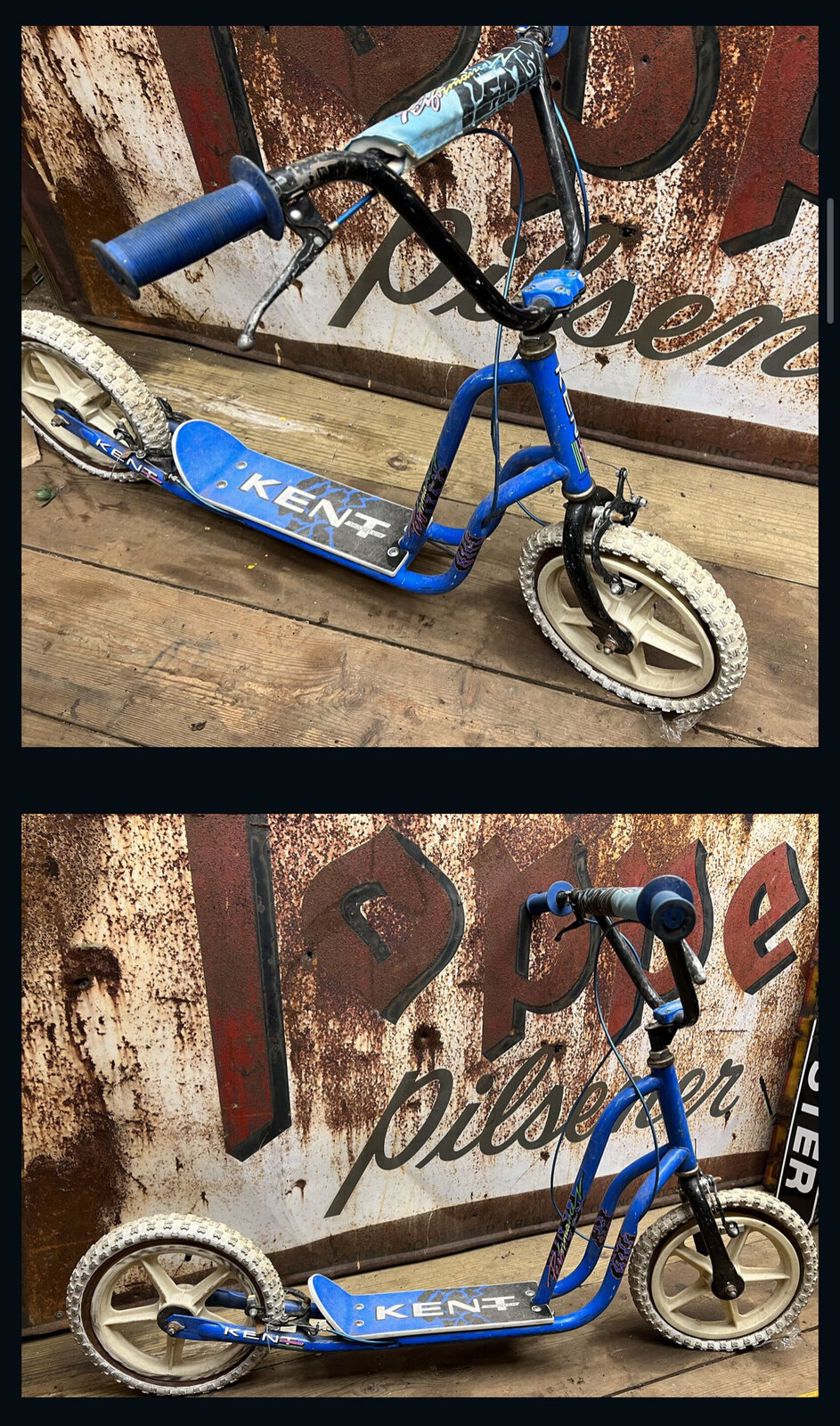 Sold - FS: 1980s Kent BMX scooter. ‘Performance street hot’$150/shipped ...