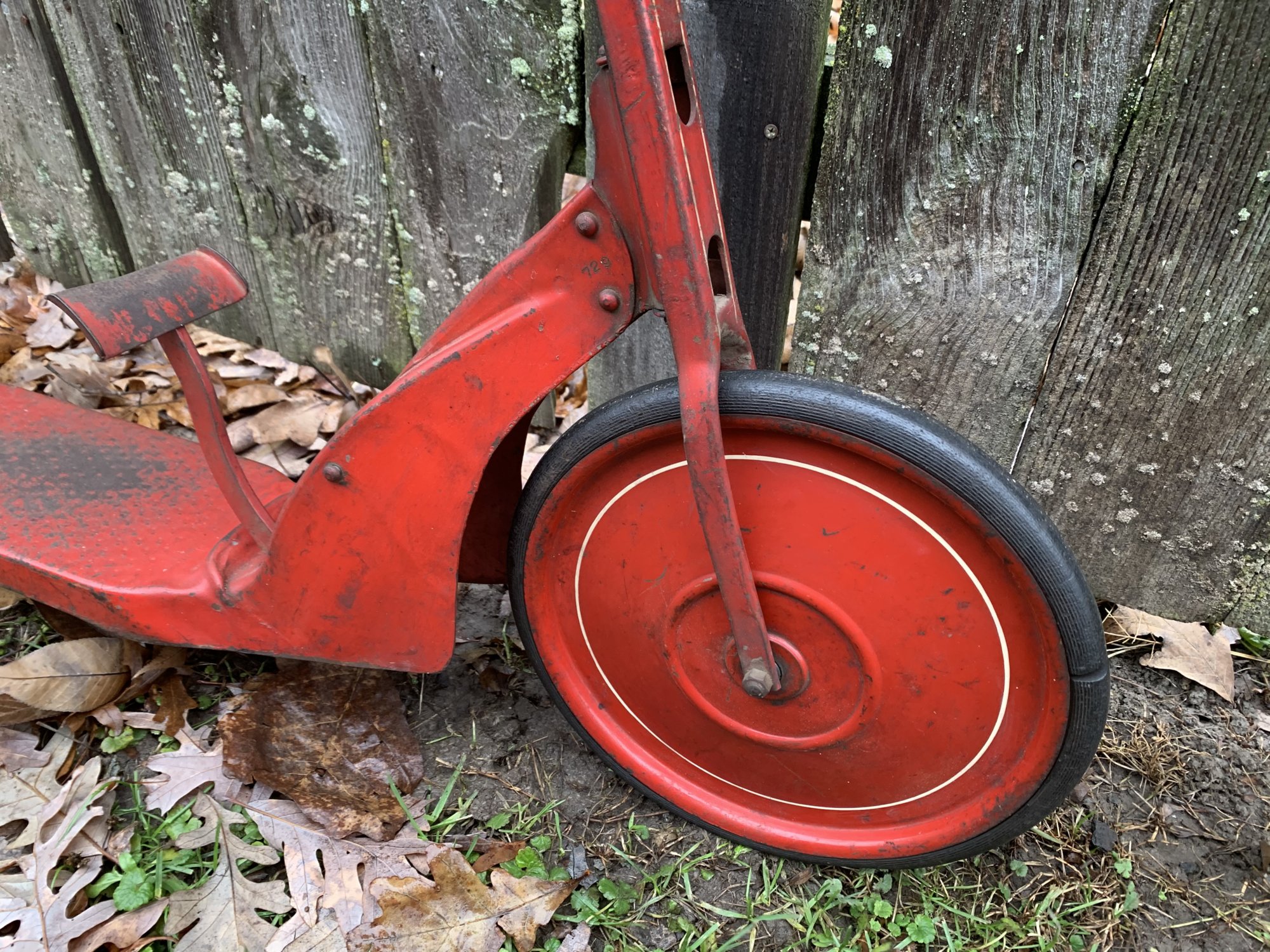 Sold - Late 30’s -40’s Streamline chain driven coaster Scooter -Very ...