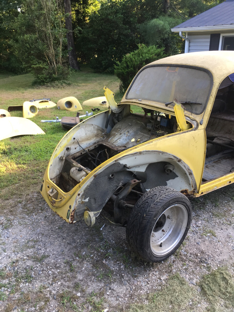 1967 VW Type 1 Project - New Pans - For sale or trade - $999 firm ...
