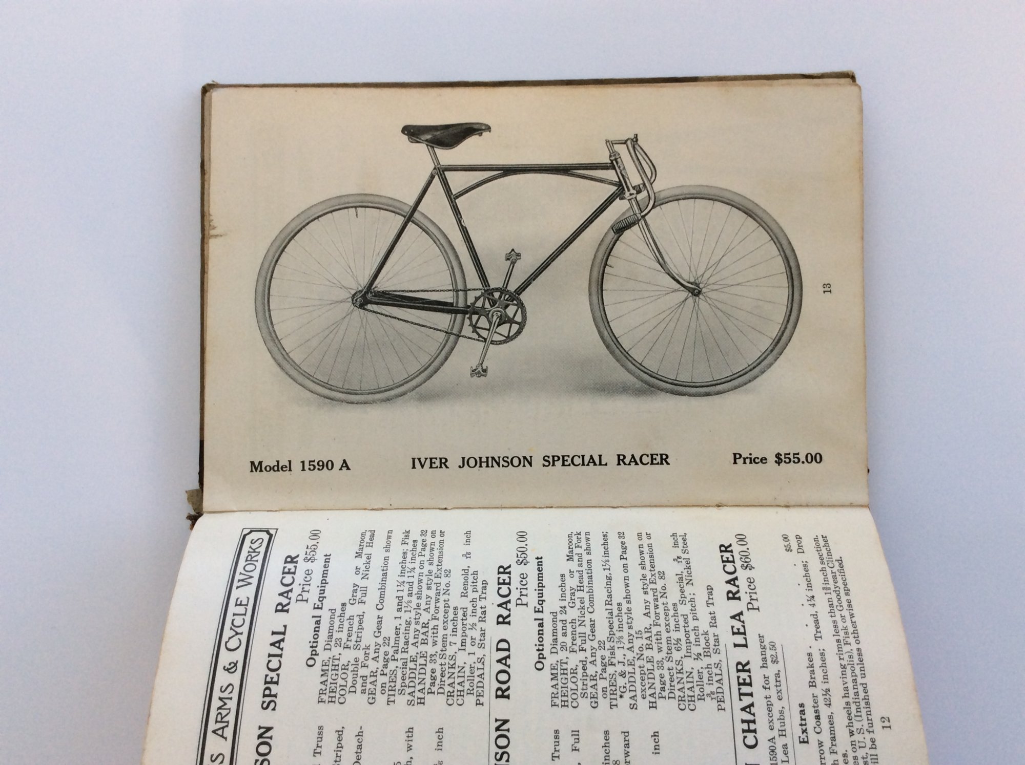 Sold - 1915 Iver Johnson Bicycle Motor Cycle | Archive (sold or ...