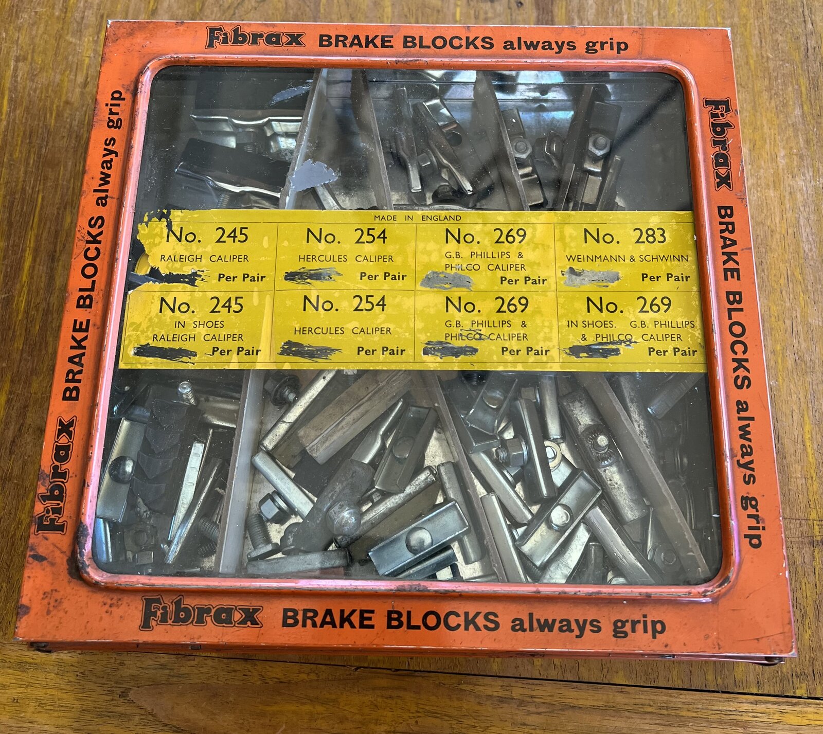 Awesome Fibrex Brake Block Advertising Display Box | Deal Or No Deal ...