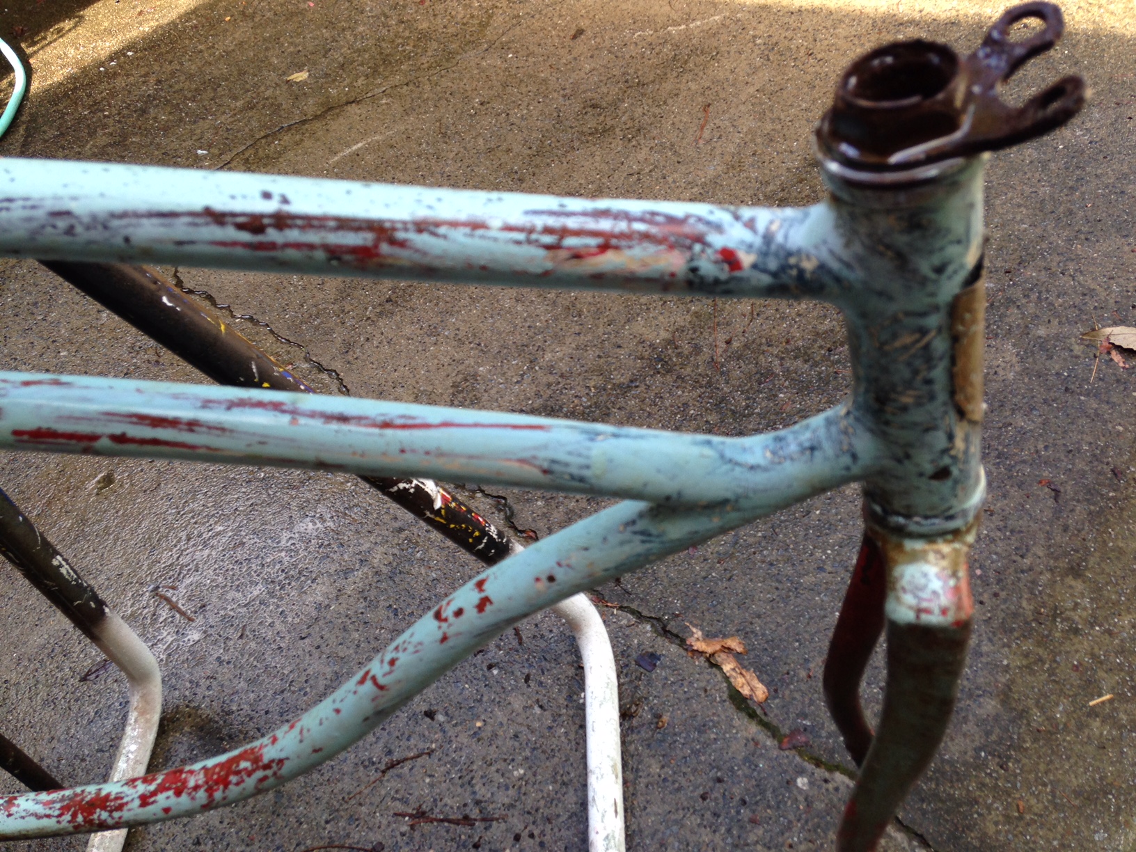 HELP NEEDED: SCHWINN HOUSE PAINT REMOVAL & YEAR MODEL I.D. | General ...