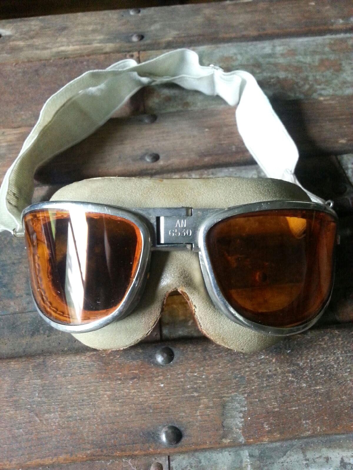 Sold - Repro WW2 pilot goggles AN6530 - for your bike or MC | Archive ...