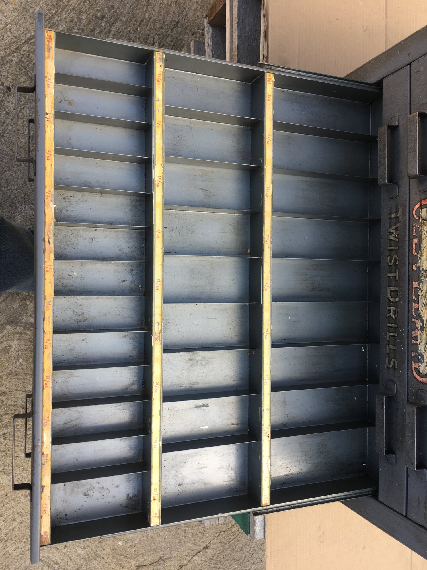 Sold - Cleveland twist drills and reamers cabinet | Archive (sold or ...