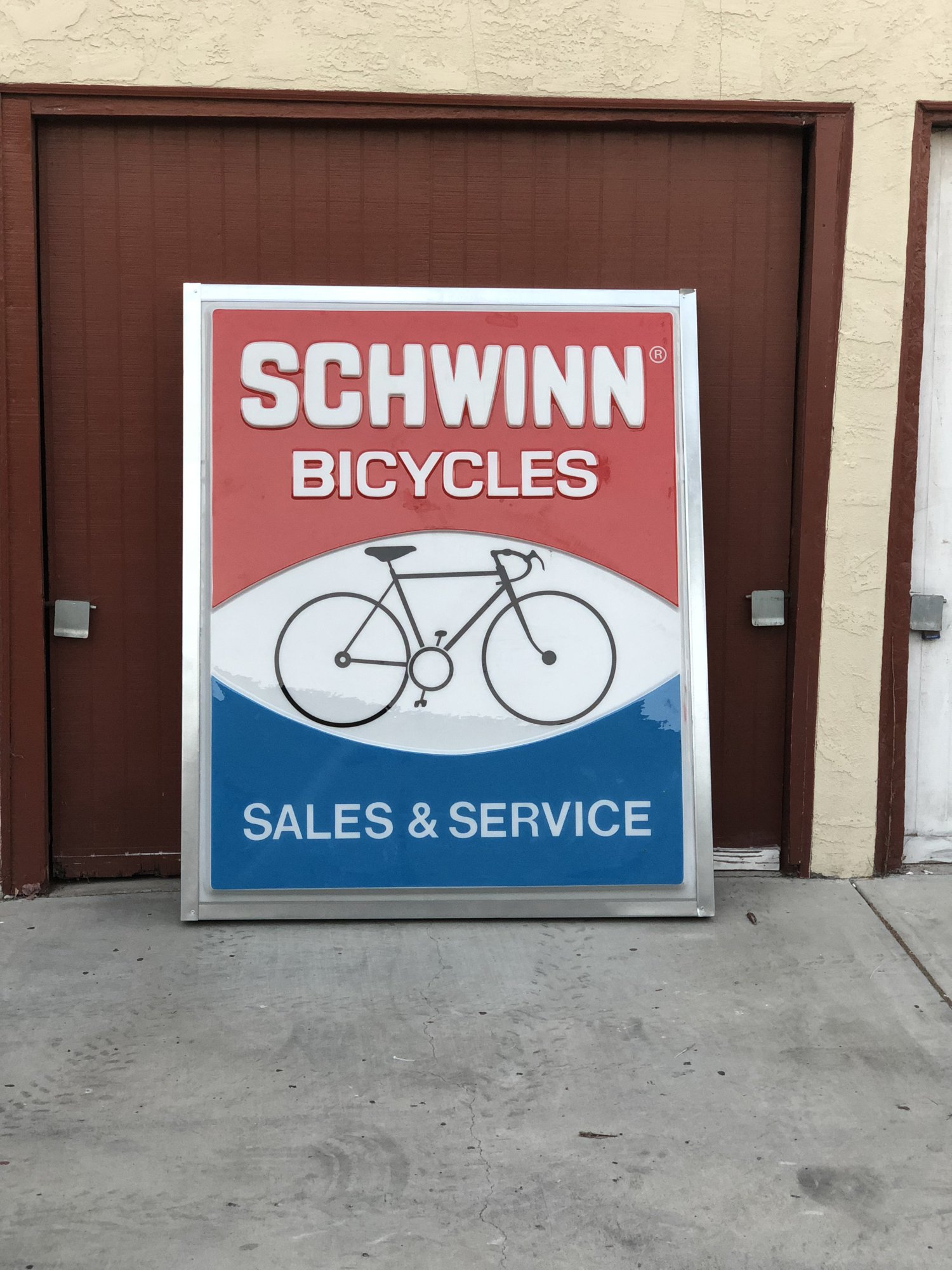 HUGE! - Schwinn Display Sign! - $975.00 | Sell - Trade: Bicycle Parts ...