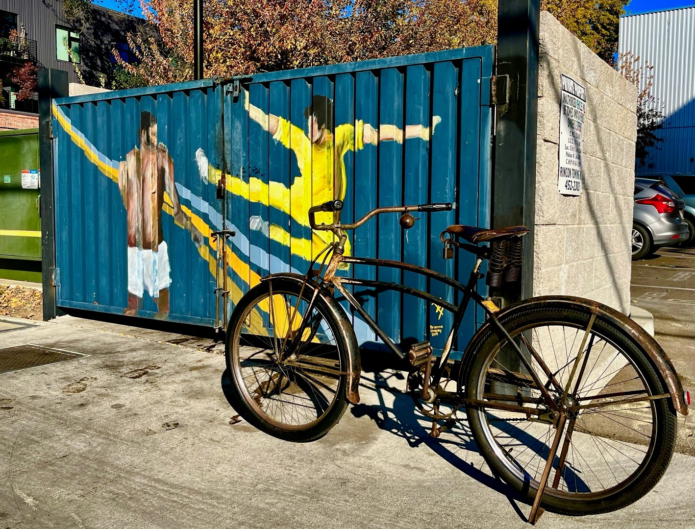 Bikes and Murals--Street Art | General Discussion About Old Bicycles ...