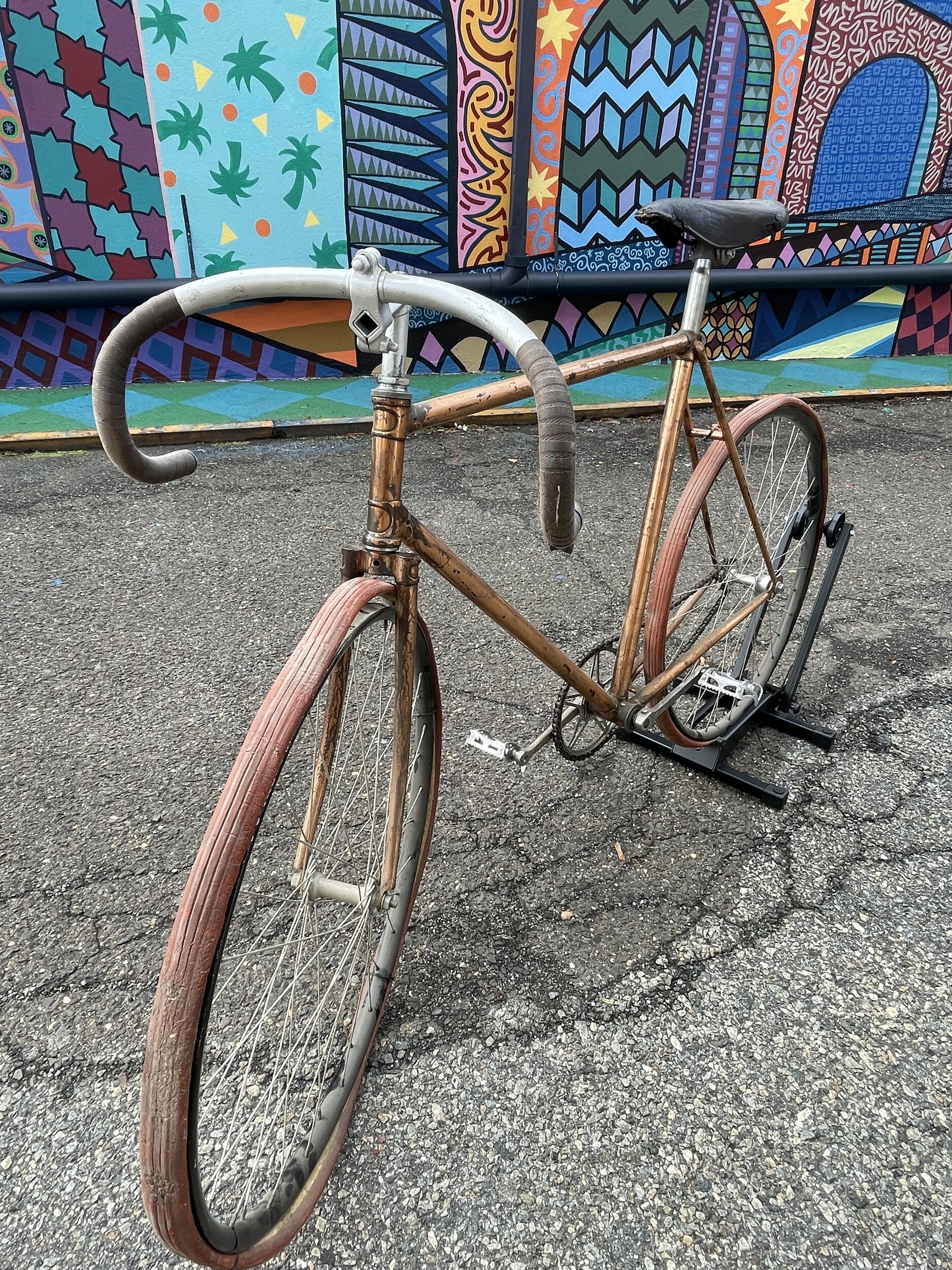Early Copper Plated Track Bike | Sell - Trade: Complete Bicycles | The ...