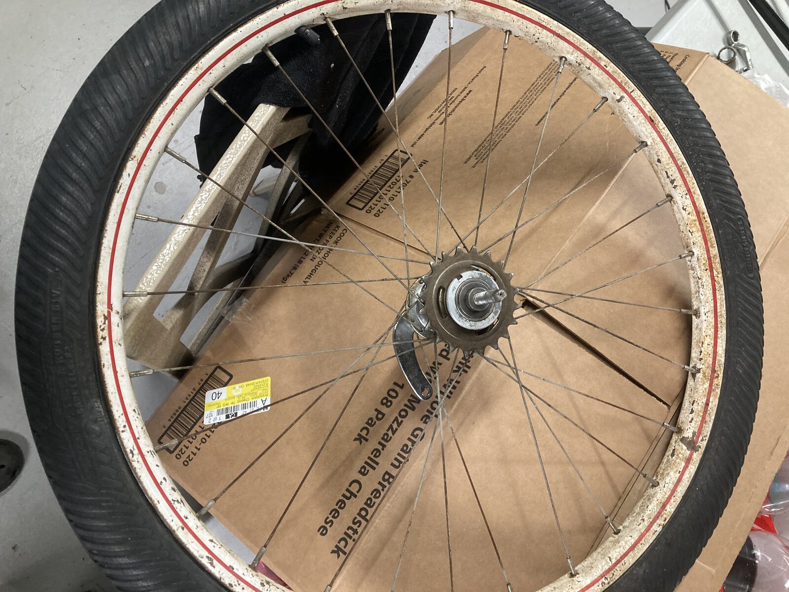50’s 24” perry hub painted wheel set | Deal Or No Deal | The Classic ...