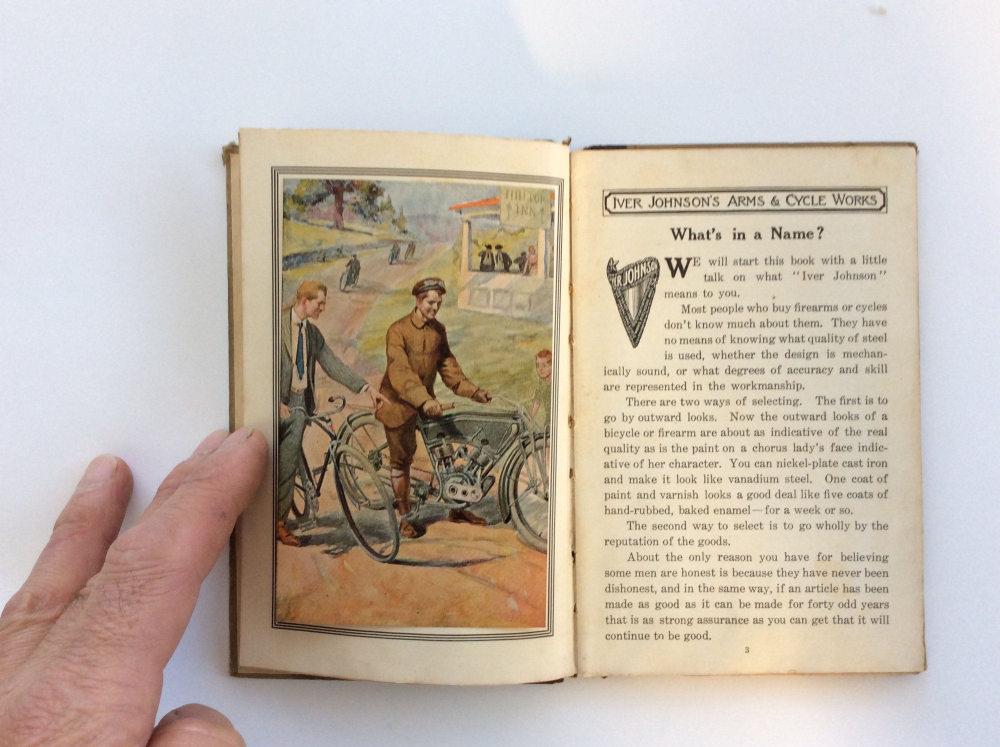 Sold - 1915 Iver Johnson Bicycle Motor Cycle | Archive (sold or ...