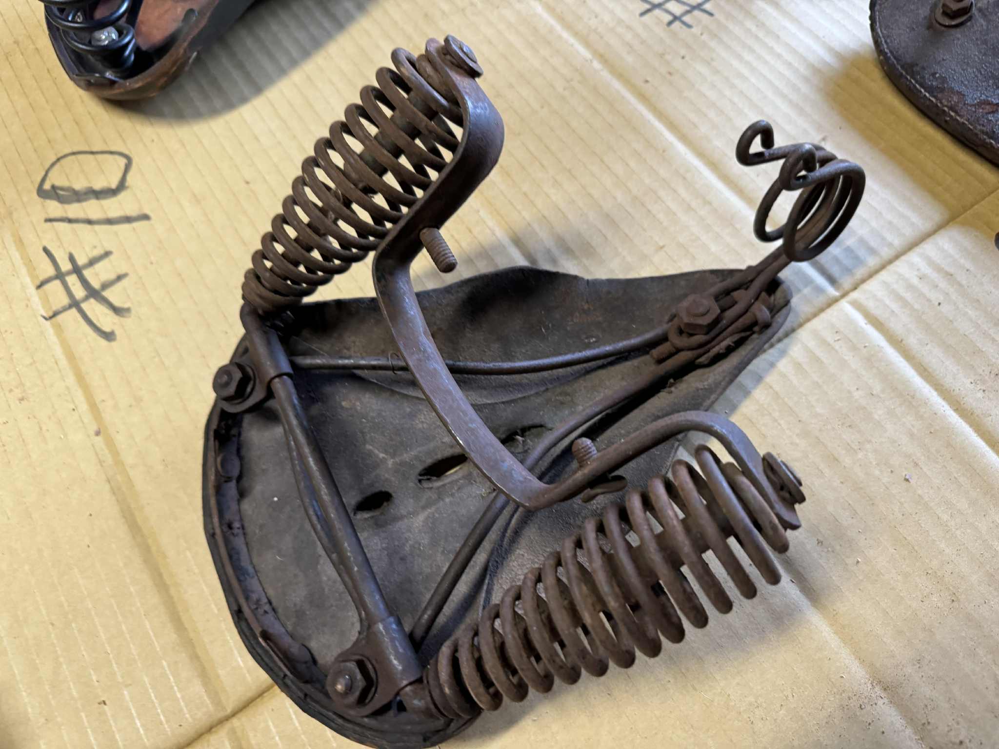 Lot of saddles, prewar, long spring, parts, etc. | Sell - Trade ...