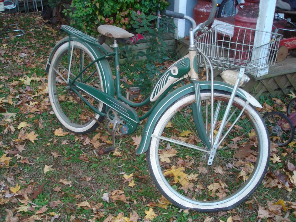 1946 Schwinn ladies bike for BF Goodrich | Sell - Trade: Bicycle Parts ...