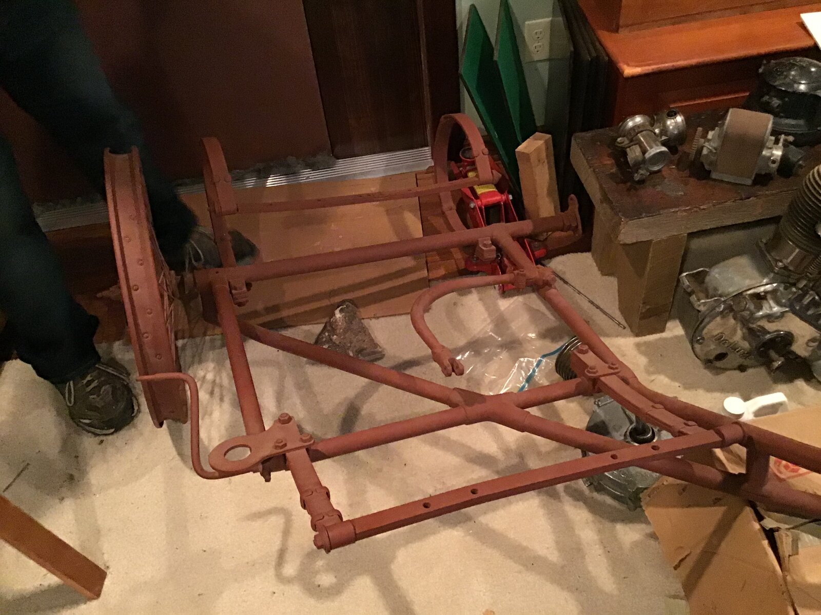 Sold - Early Harley Davidson sidecar frame | Archive (sold or withdrawn ...