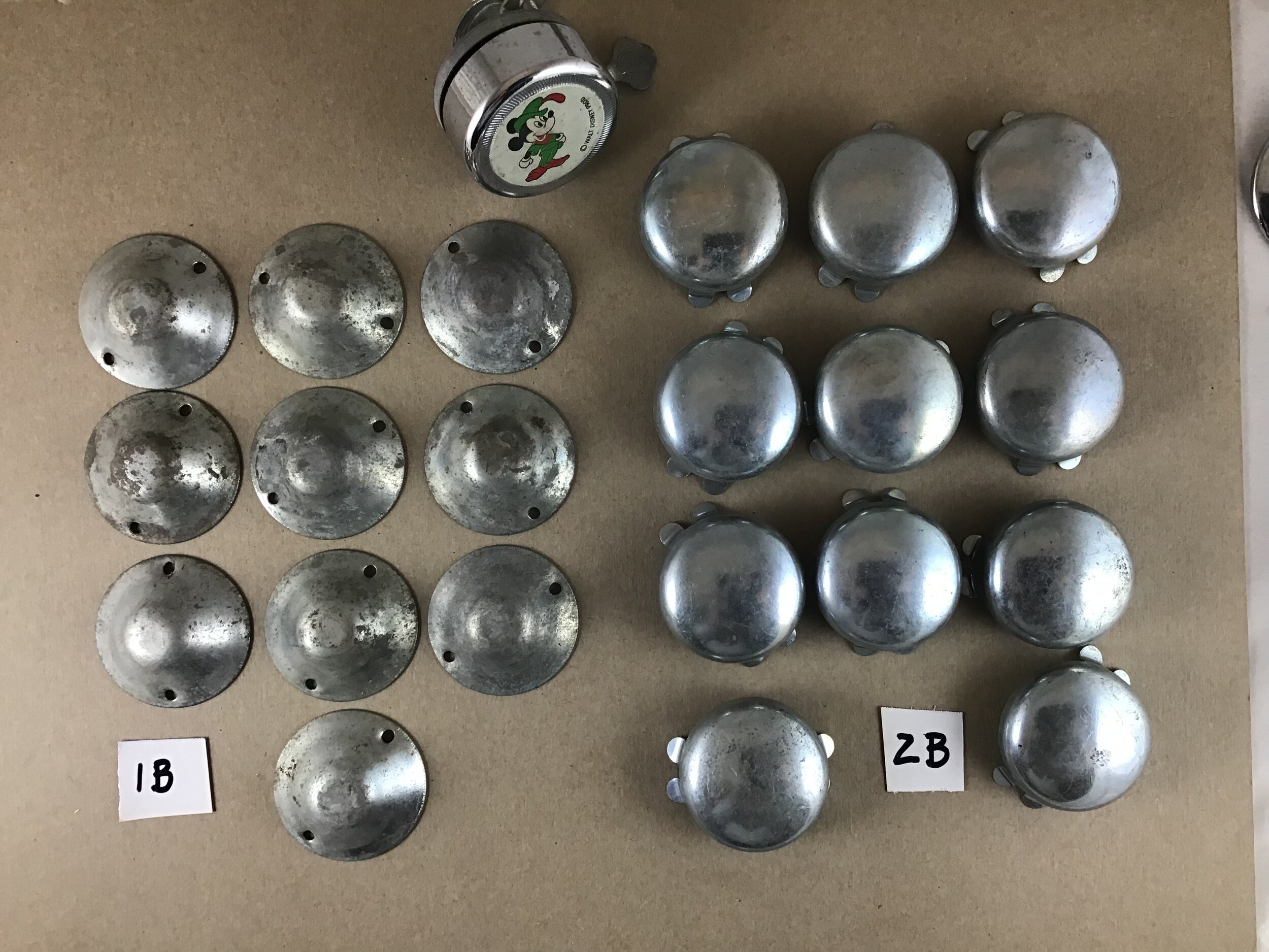 Hub caps juvenile riders - Half Moon and Low dome | Deal Or No Deal ...