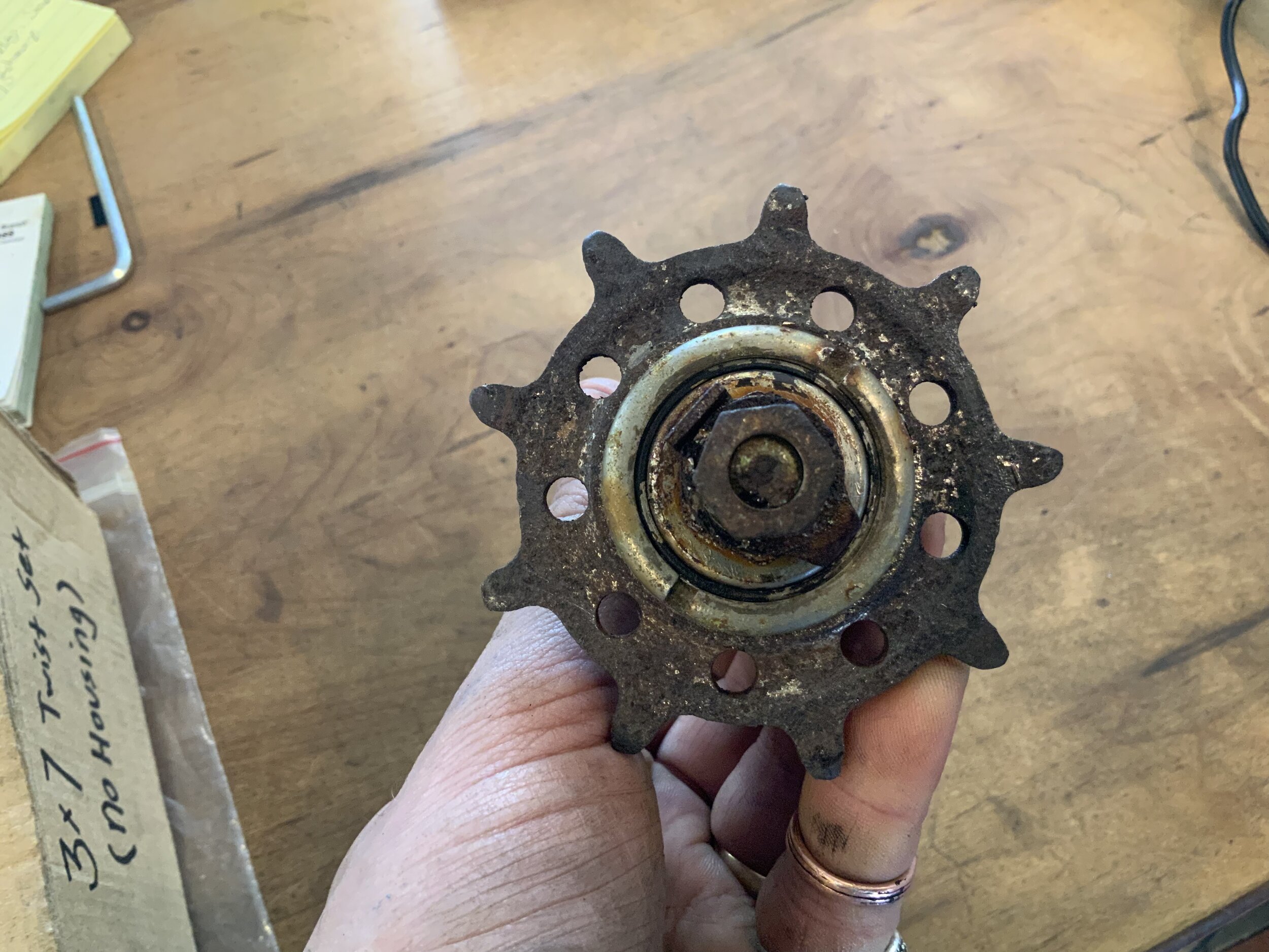 Antique Hub 9 tooth Skip Tooth Rear Hub 36 Hole | Sell - Trade: Bicycle ...