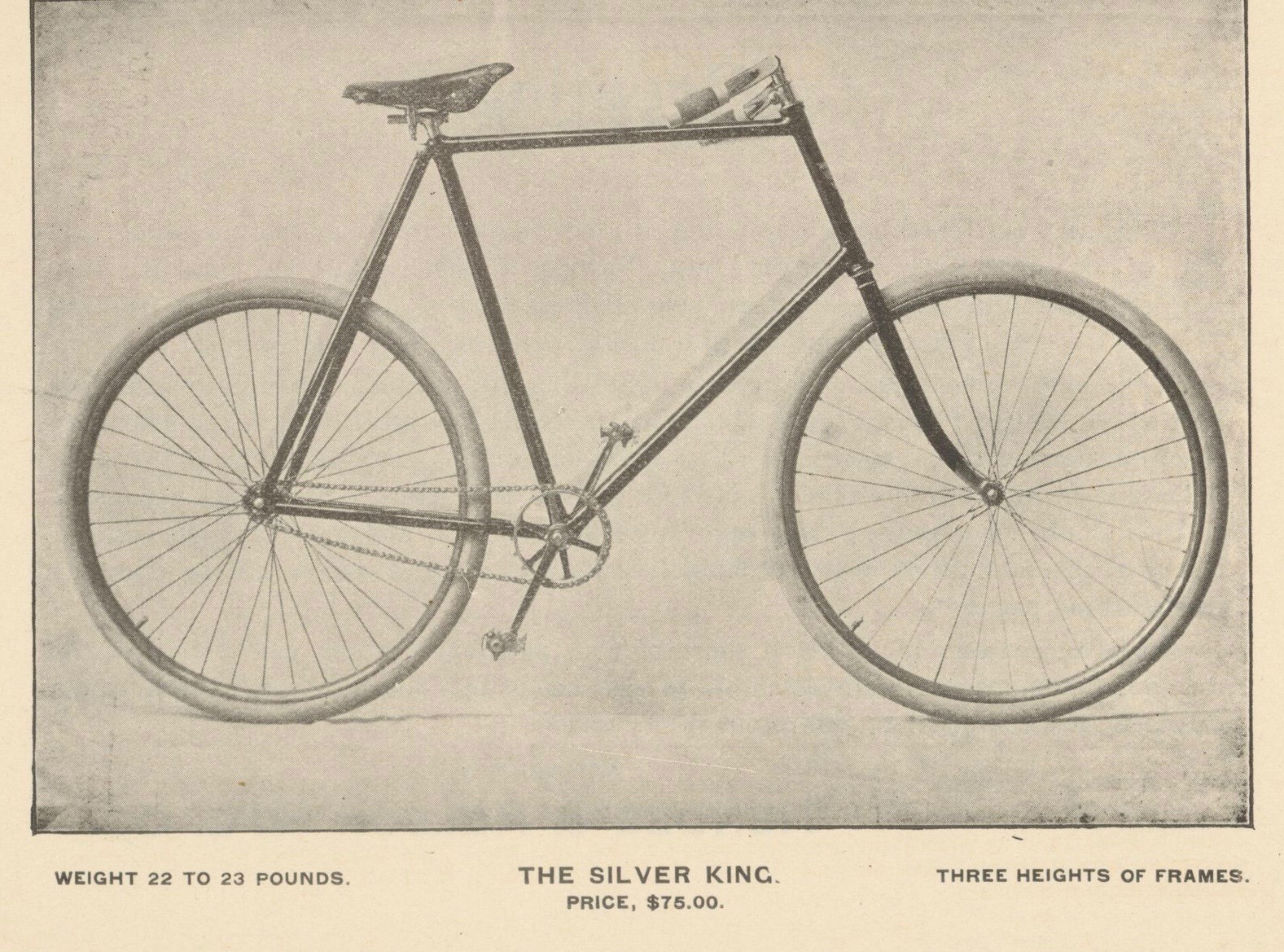 Ca. 1894 George Hendee "Hendee's Silver King" | Antique Bicycles Pre ...