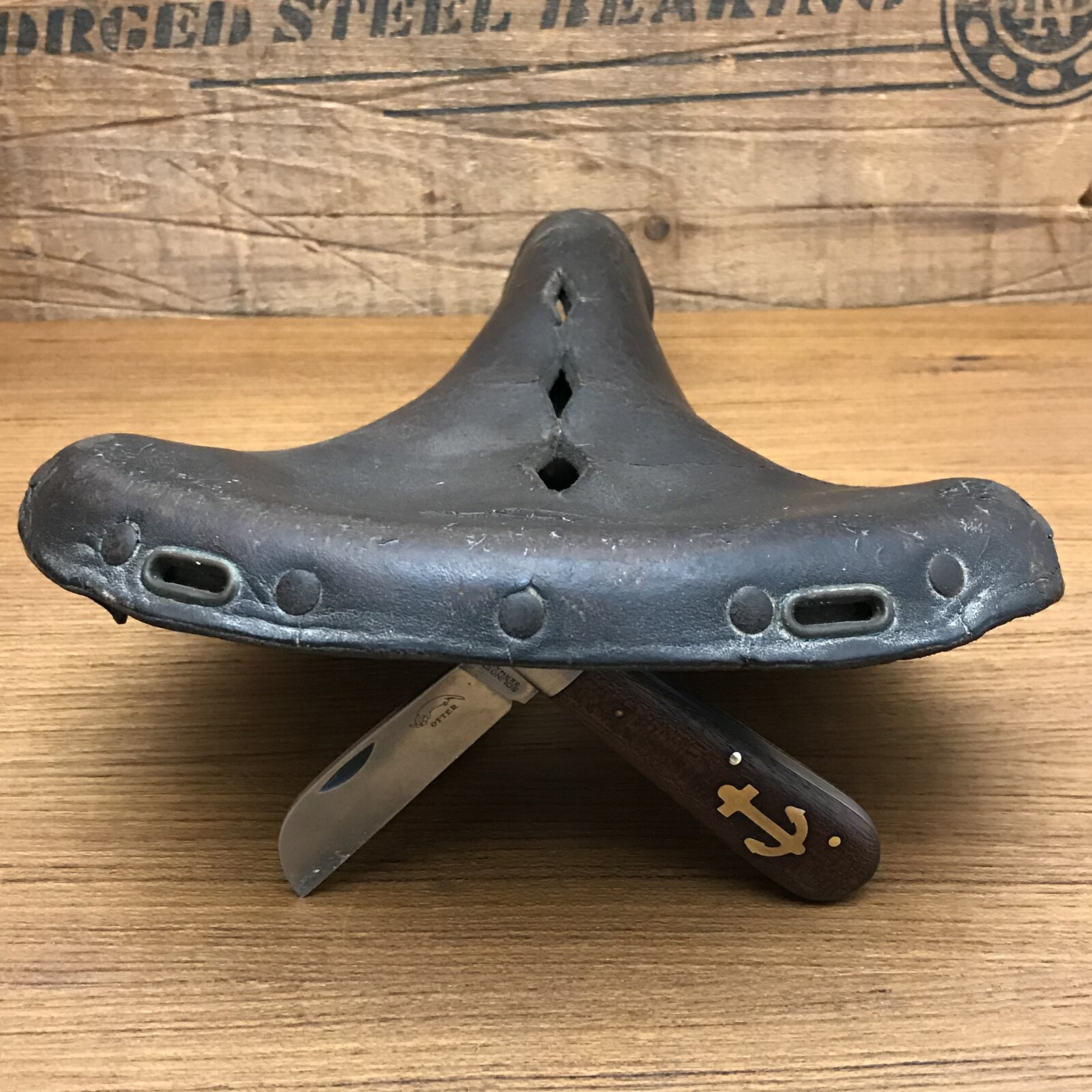 Sold - fs original troxel eagle eureka perfection leather saddle top ...