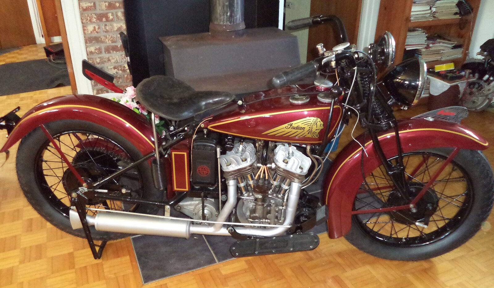 INDIAN junior Scout 1937 motorcycle | Sell - Trade: Everything Else ...