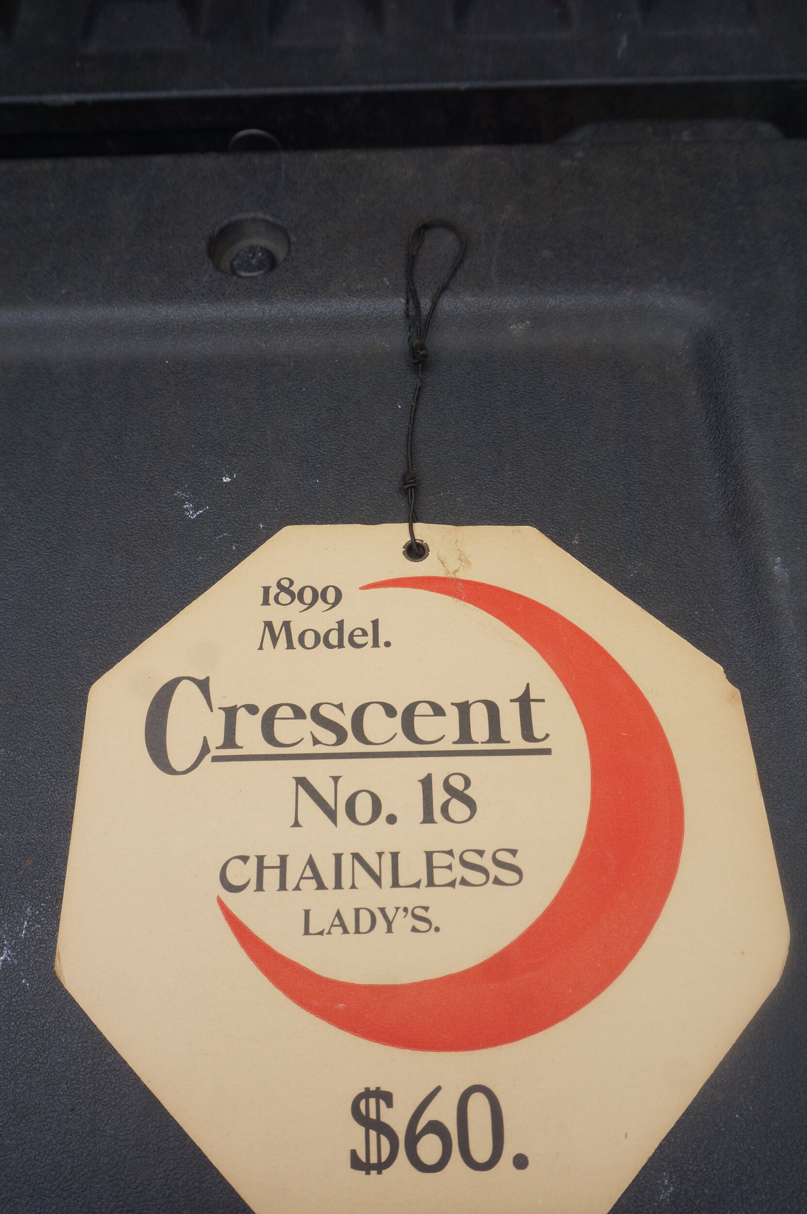 Sold - Incredible 1899 Ladies Crescent Model 18 Driveshaft Bicycle ...