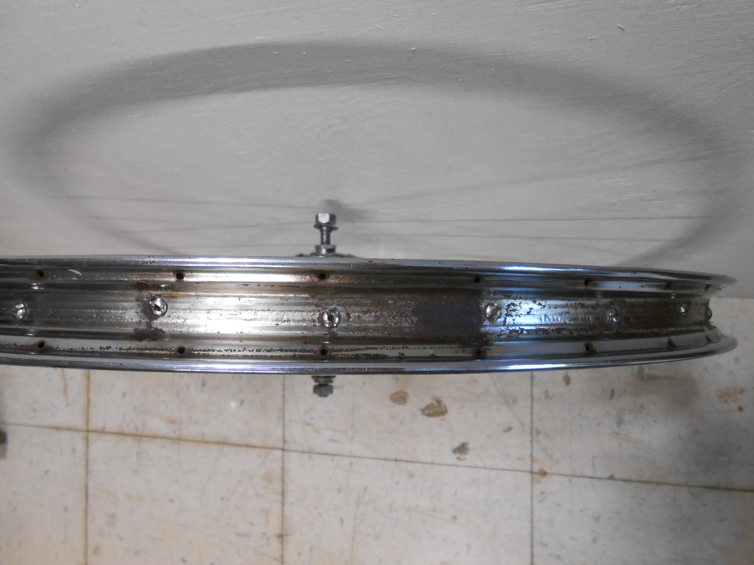 24"inch Schwinn Tubular S-7 Middleweight Wheel Set Chrome 24"Schwinn ...