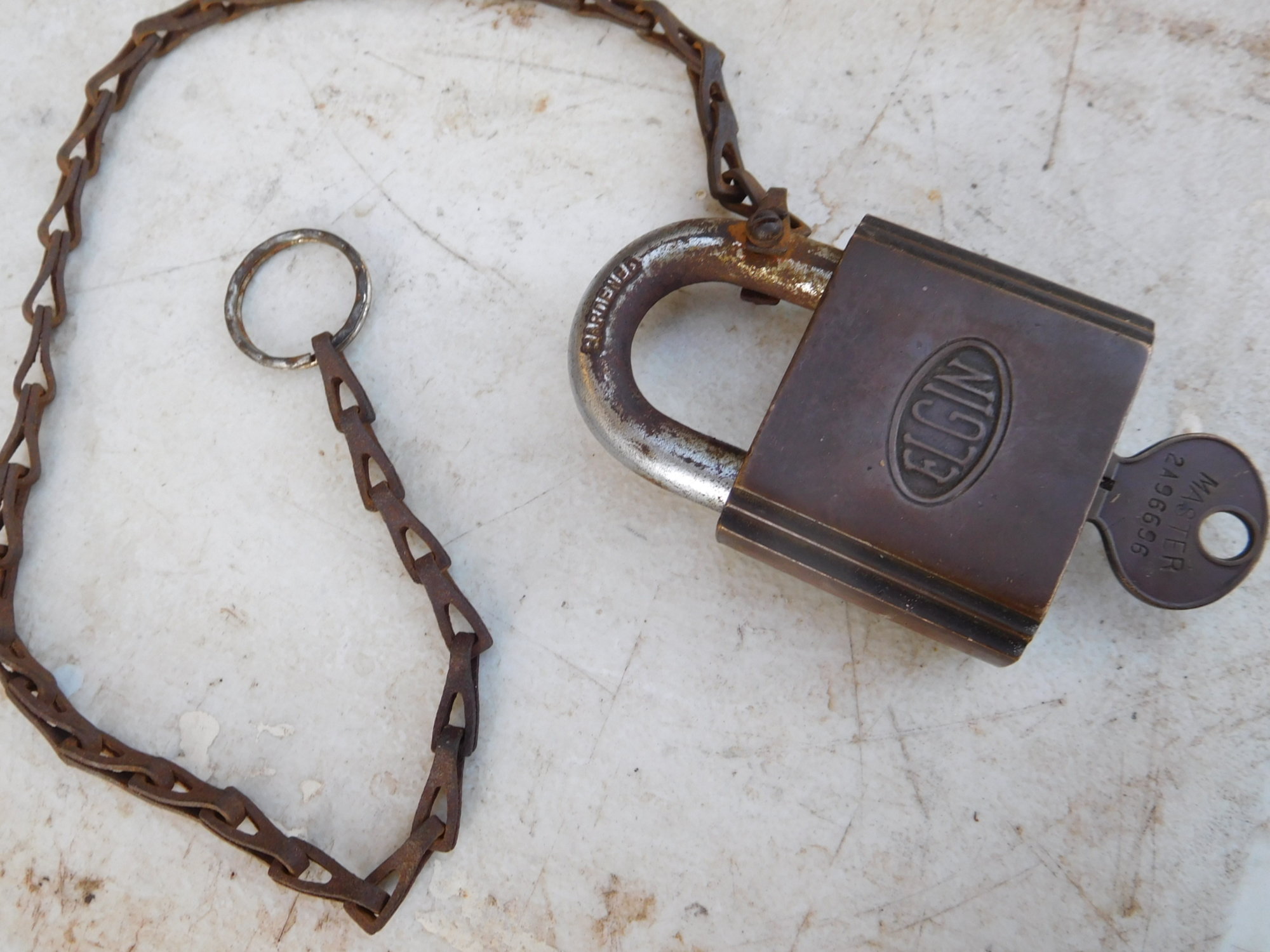 Vintage Brass Elgin Bicycle? lock $20 shipped | Archive (sold or ...