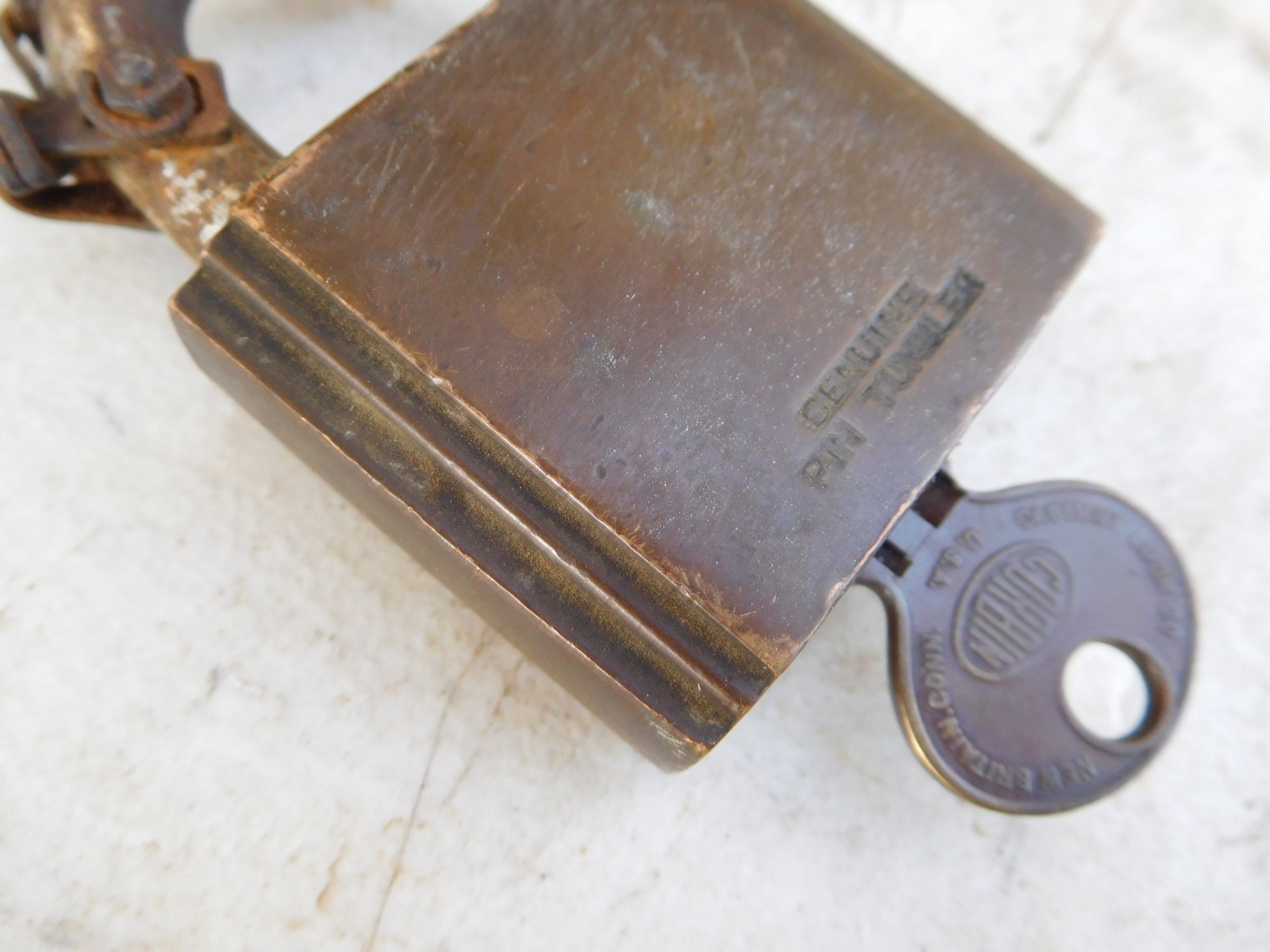 Vintage Brass Elgin Bicycle? lock $20 shipped | Archive (sold or ...