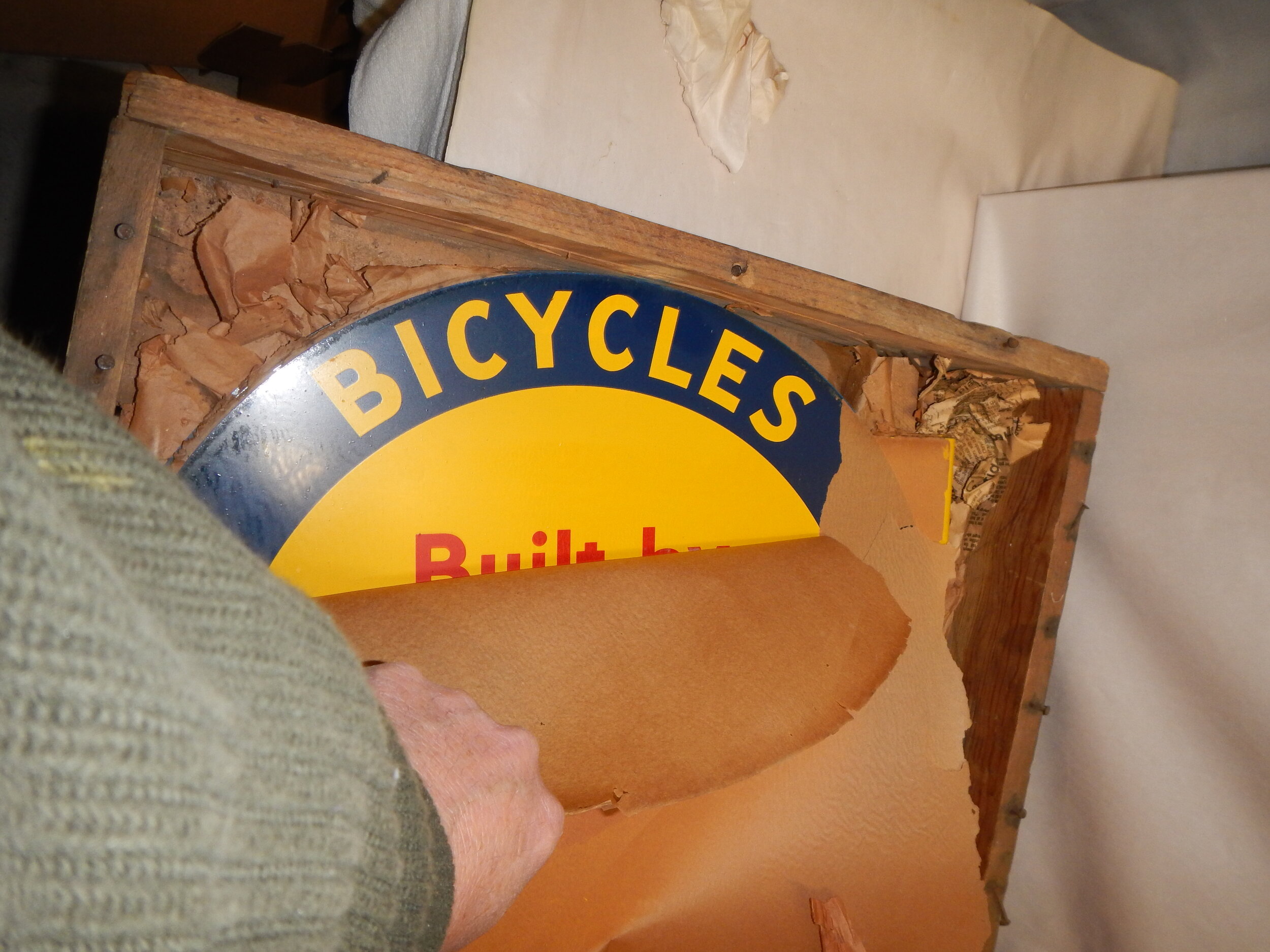 Sold - Bicycle Sign New Old Stock | Archive (sold or withdrawn) | The ...