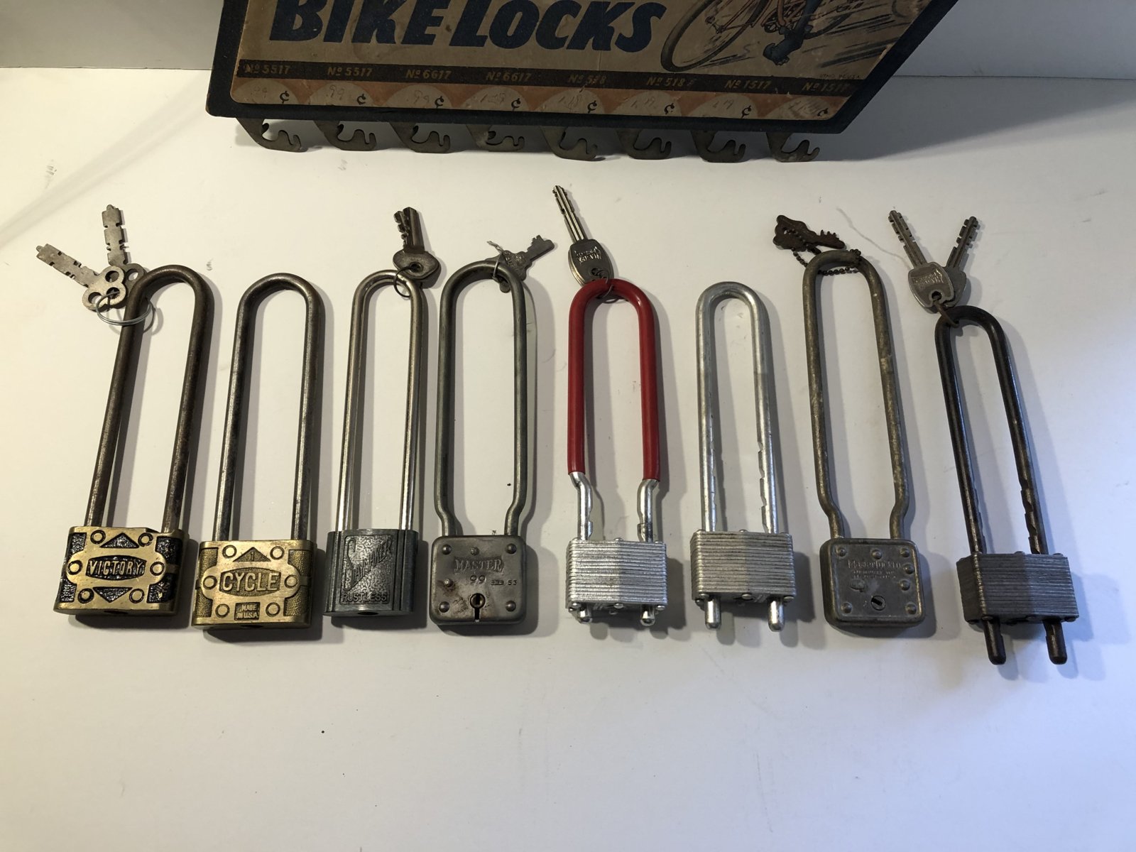 Sold - Master Bike Lock Display | Archive (sold) | The Classic and ...
