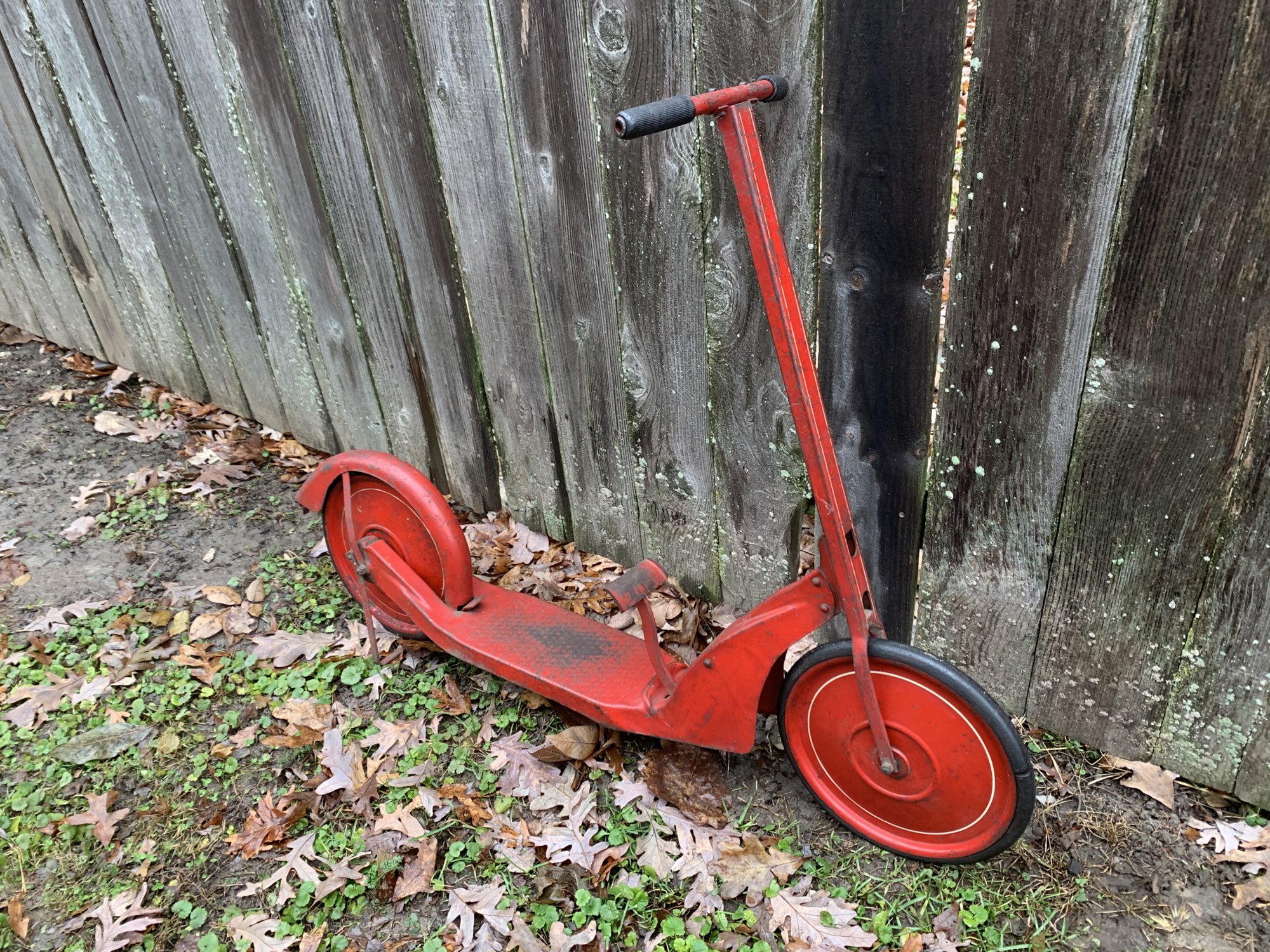Sold - Late 30’s -40’s Streamline chain driven coaster Scooter -Very ...