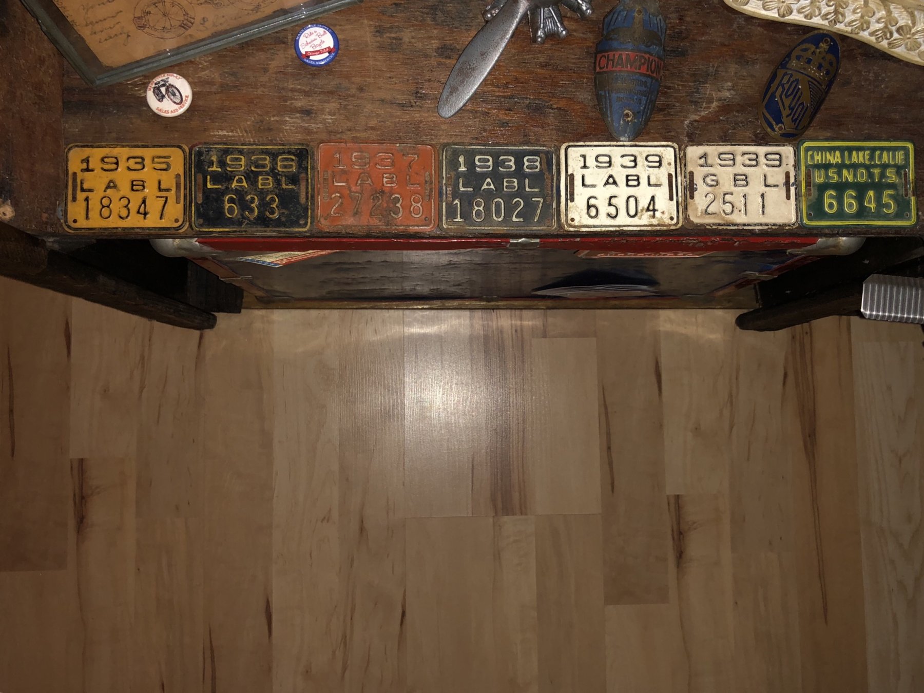 Prewar Los Angeles bicycle license plates? | General Discussion About ...