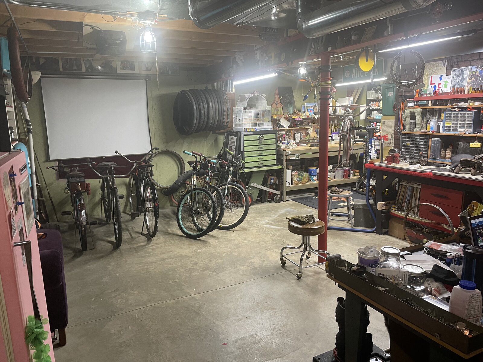 And what does your work space look like? THE BIKE SHOP...YOURS! | The ...