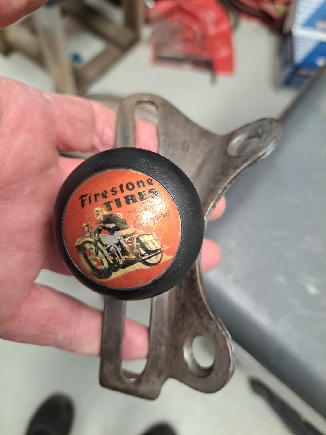 Firestone Motorcycle Tire Shift Knob | Wanted: Everything Else (non ...