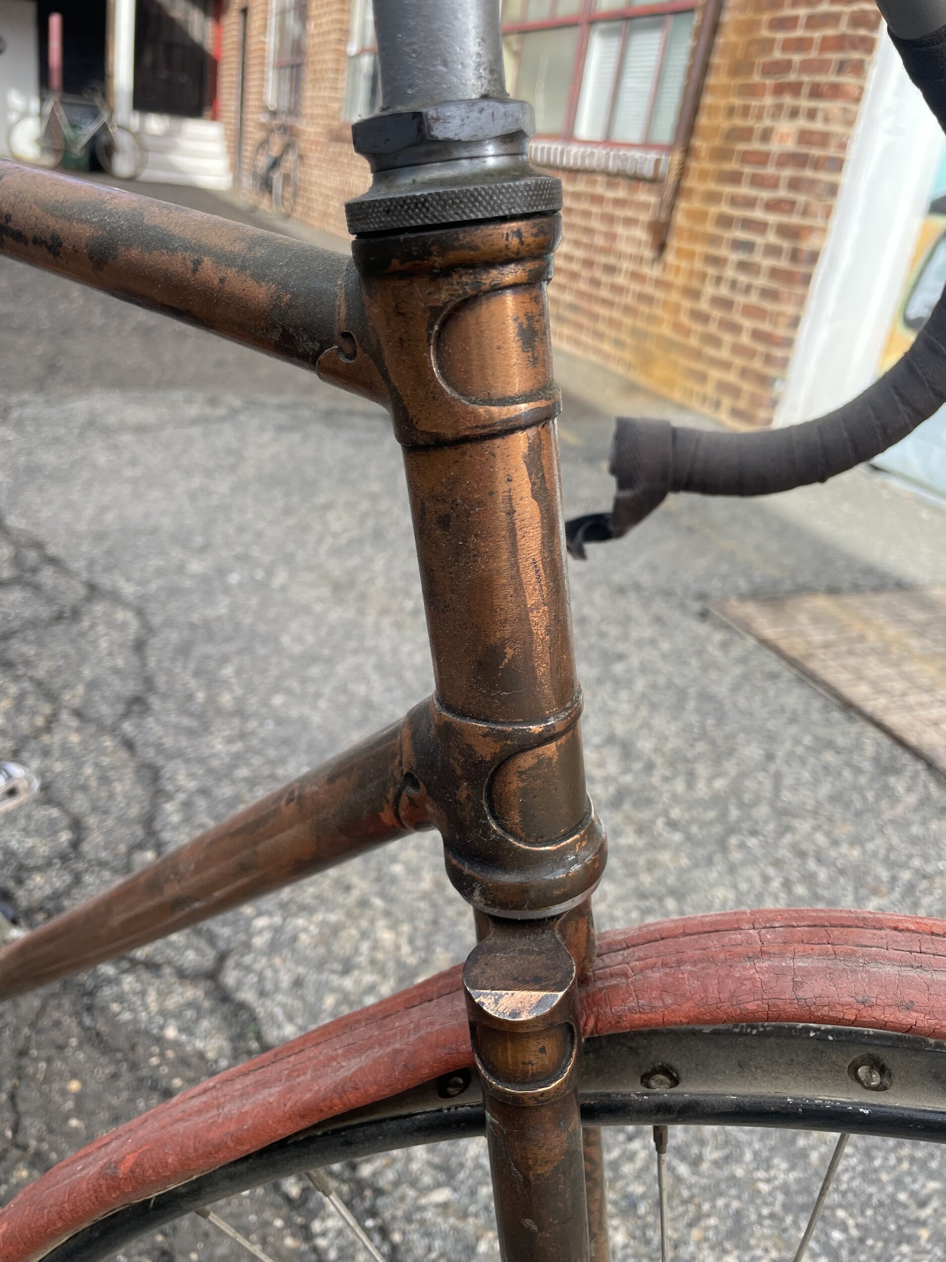 Early Copper Plated Track Bike | Sell - Trade: Complete Bicycles | The ...