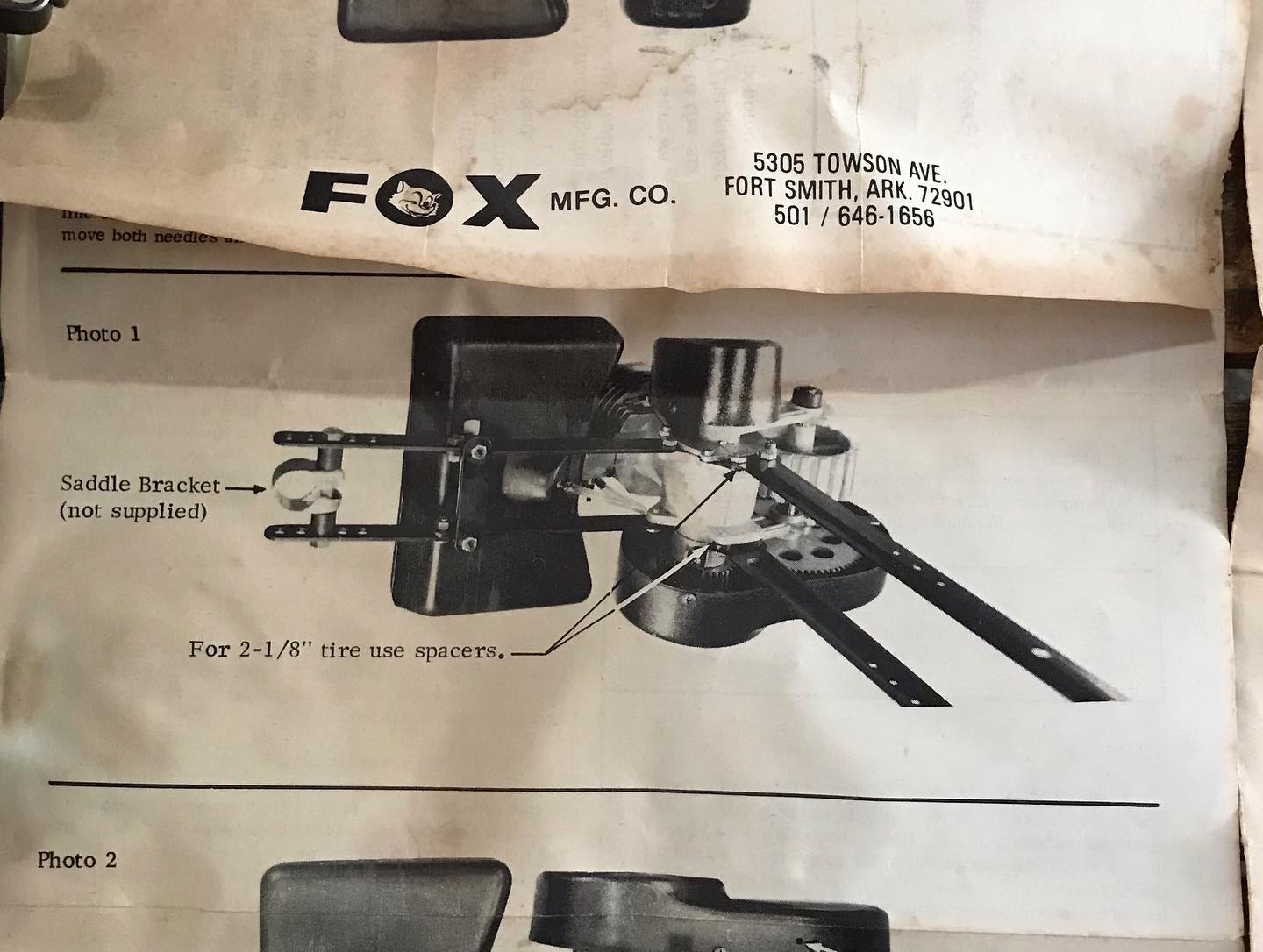 Sold - Vintage Fox Bicycle Motor *NOS* In Orig Box | Archive (sold or ...
