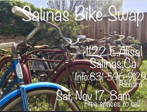 Salinas, Ca., Swap Meet, Saturday 11/17 | Swap Meets, Events, Rides ...