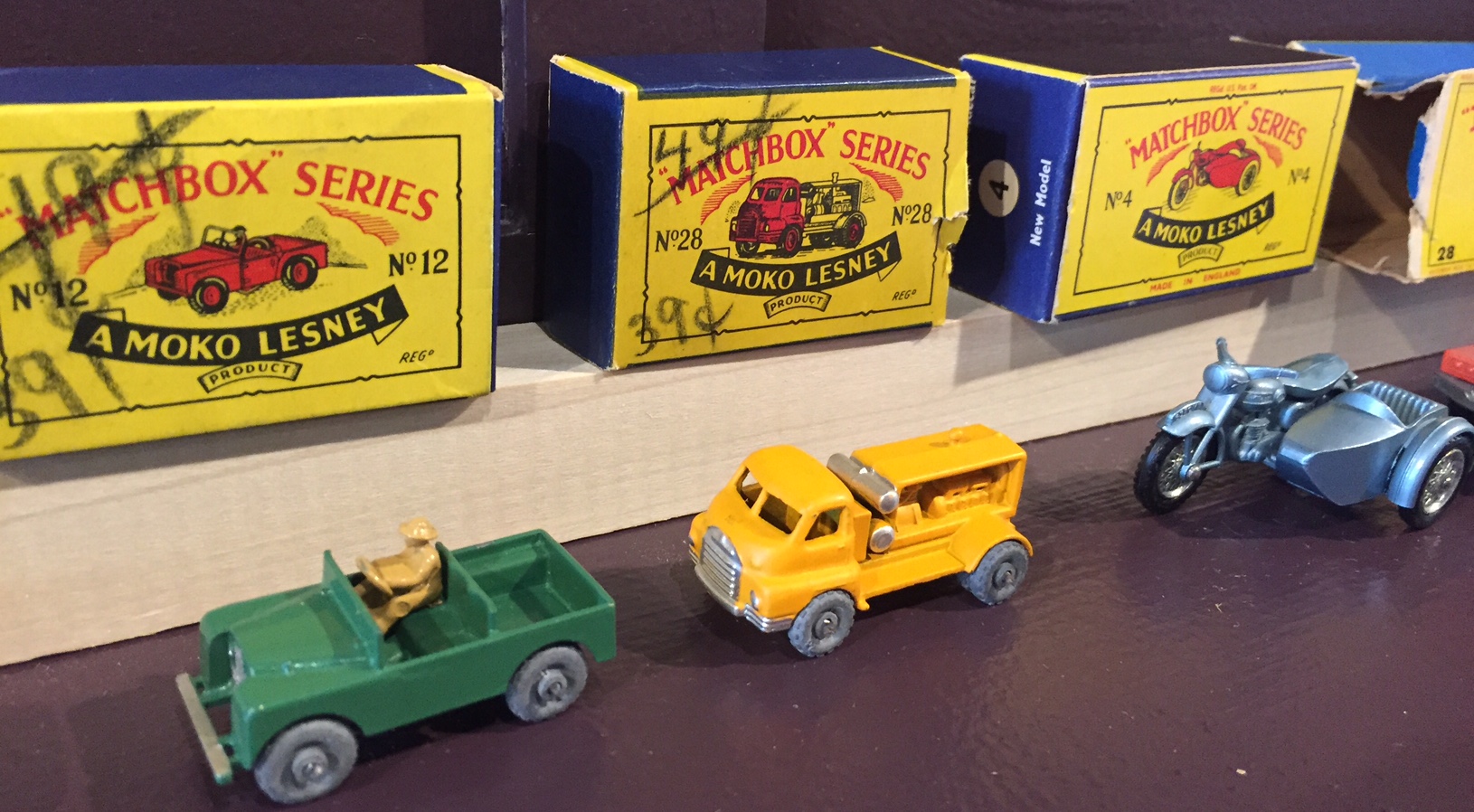 Sold - Group of Early Matchbox Cars NIB! | Archive (sold) | The Classic ...