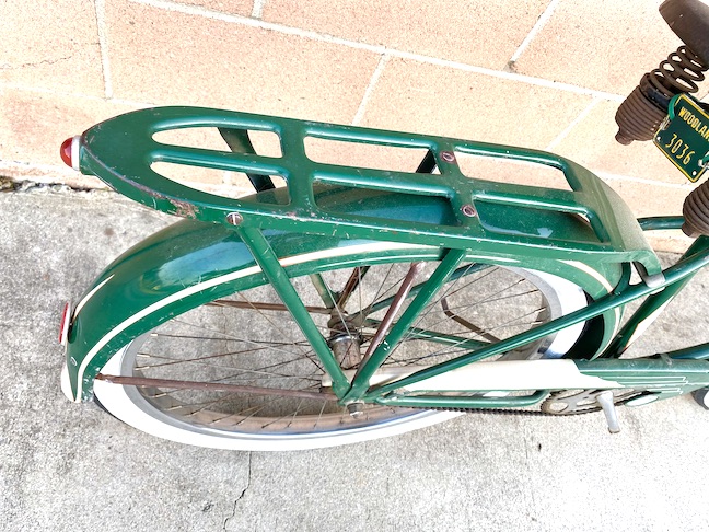 Sold - Super Nice original Coach Green/Ivory B6 Autocycle bike complete ...