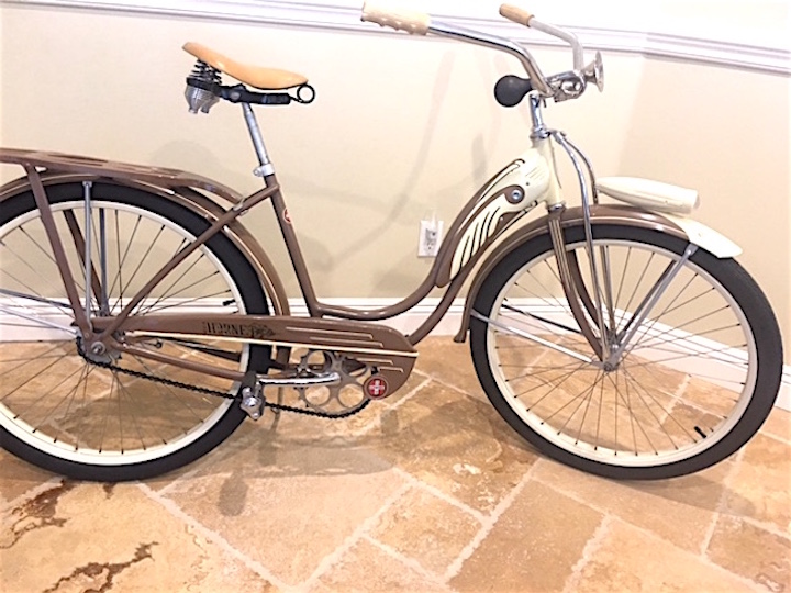 Sold - RESTORED 1949 Ladies Schwinn Hornet bicycle complete NICE rider ...