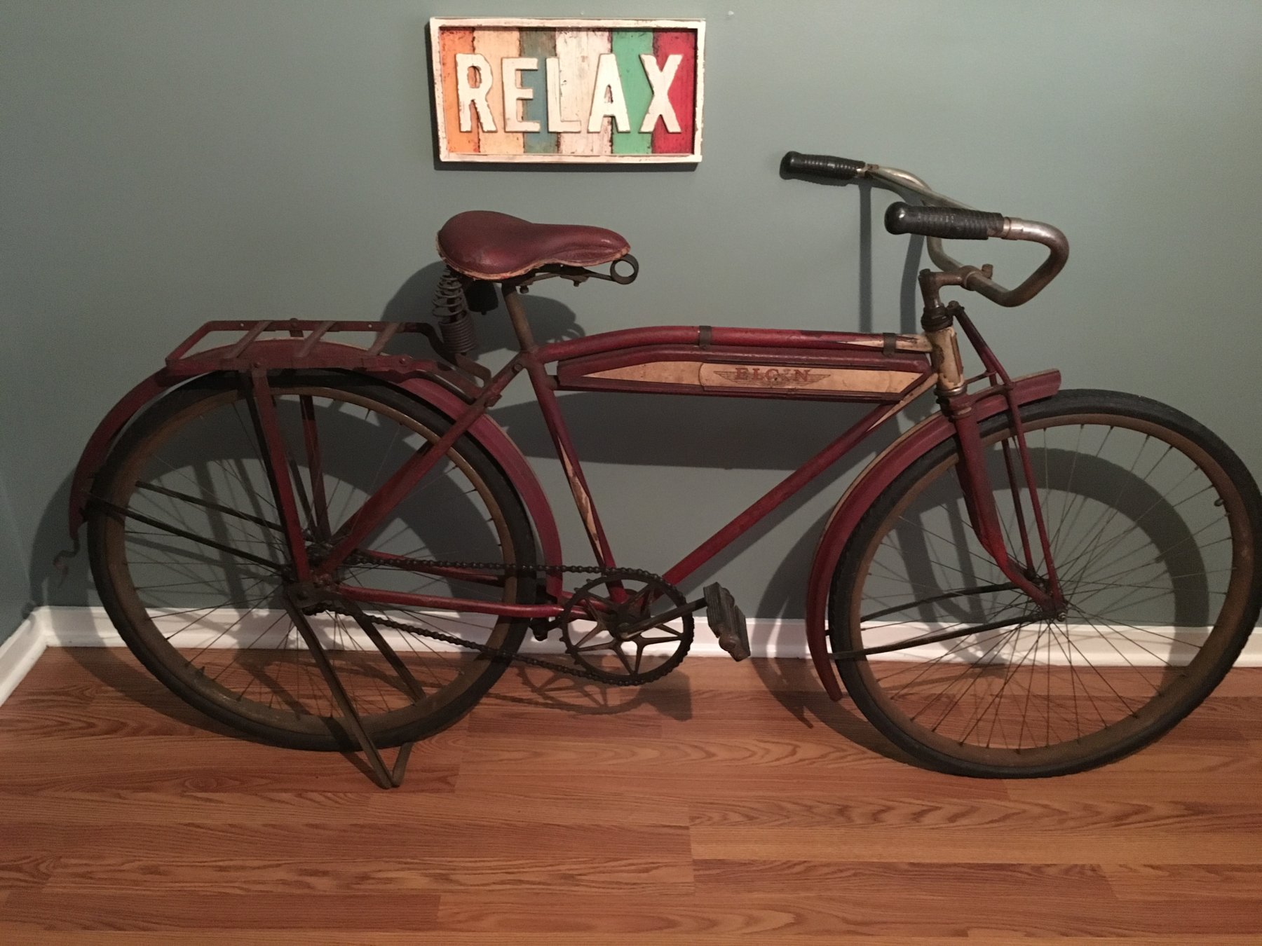 1936 Elgin Motobike | Sell - Trade: Bicycle Parts, Accessories ...