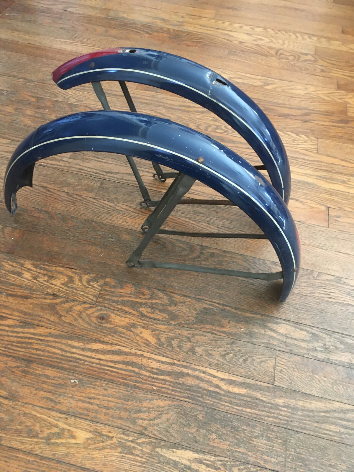 OG dark blue paint 20” ballooned fenders nice $75 + ship | Sell - Trade ...