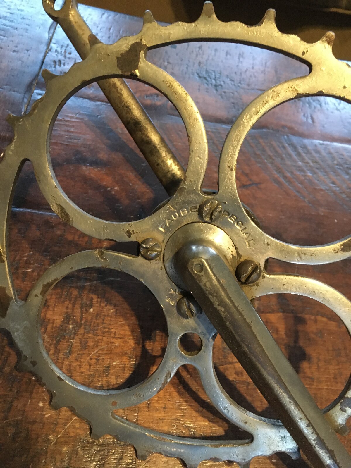 Fauber special bayonet crank and chain ring | Sell - Trade: Bicycle ...