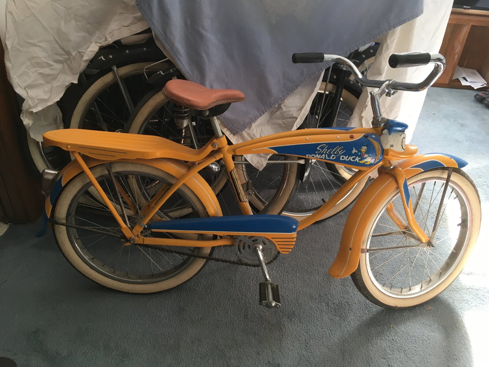 Real 20” boys Donald Duck bike older restoration. | Sell - Trade ...