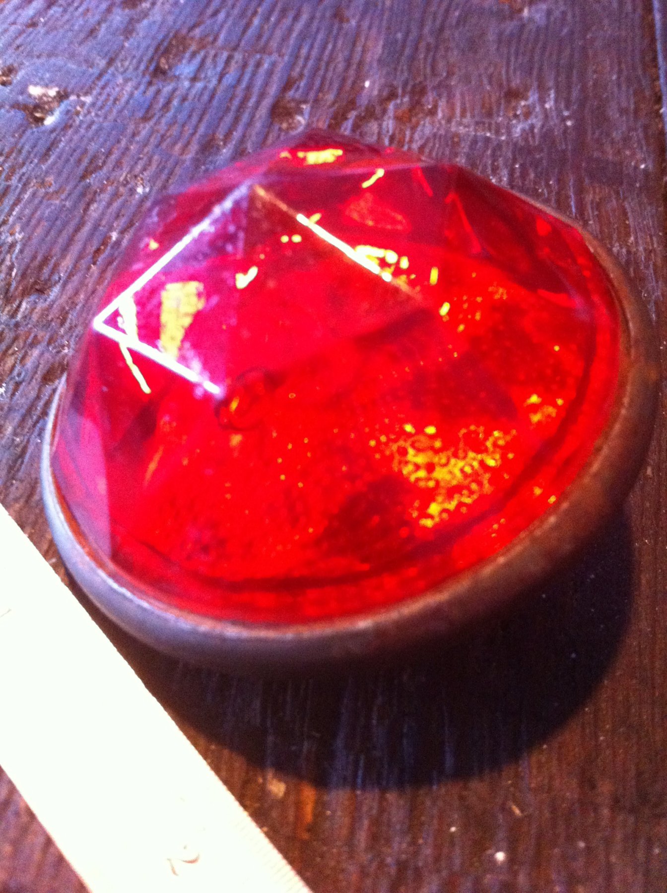 Sold - Glass diamond cut reflectorP | Archive (sold or withdrawn) | The ...