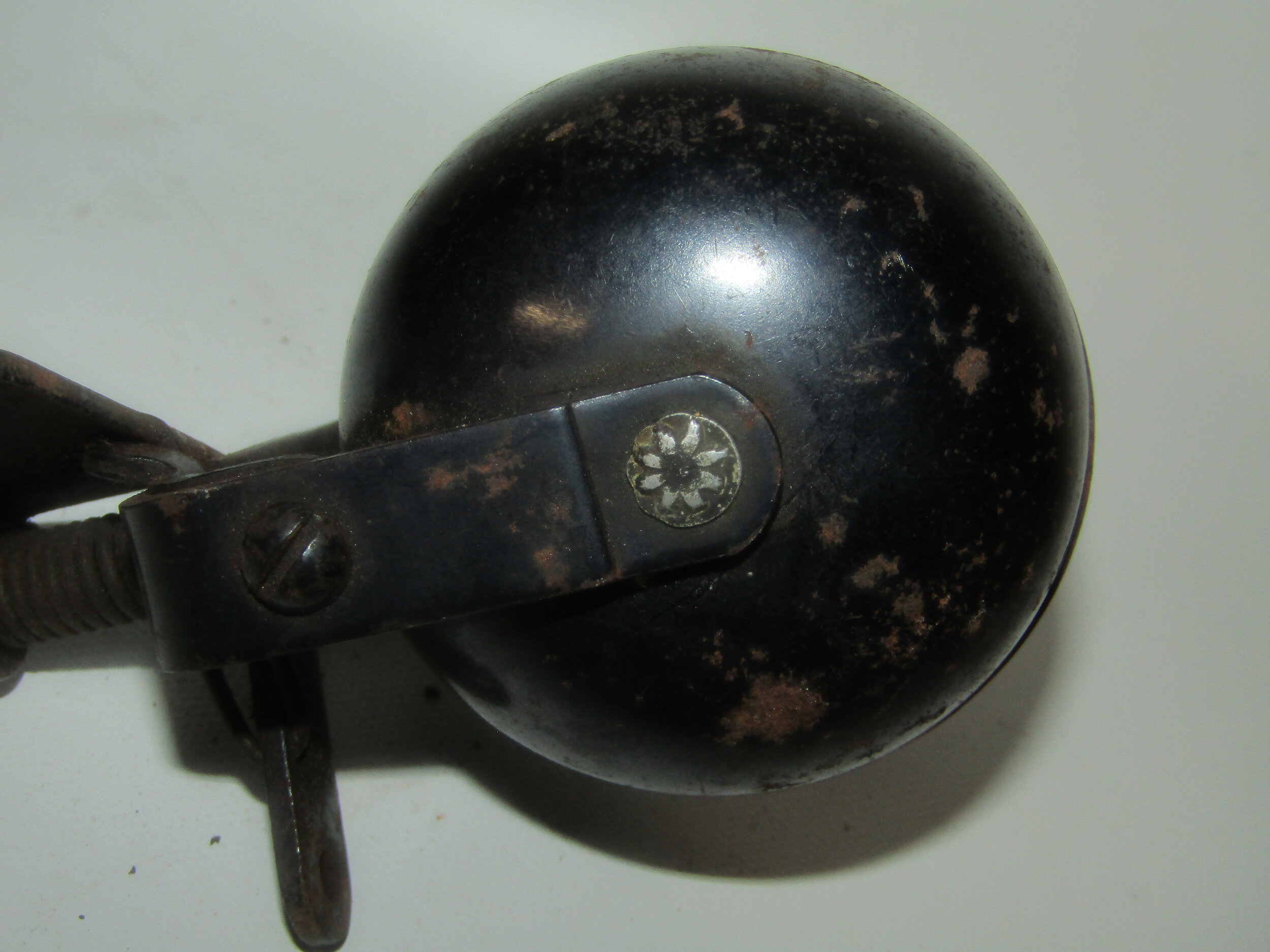Sold - Antique 1920's Circa Original Fork Mount Wheel Bell | Archive ...